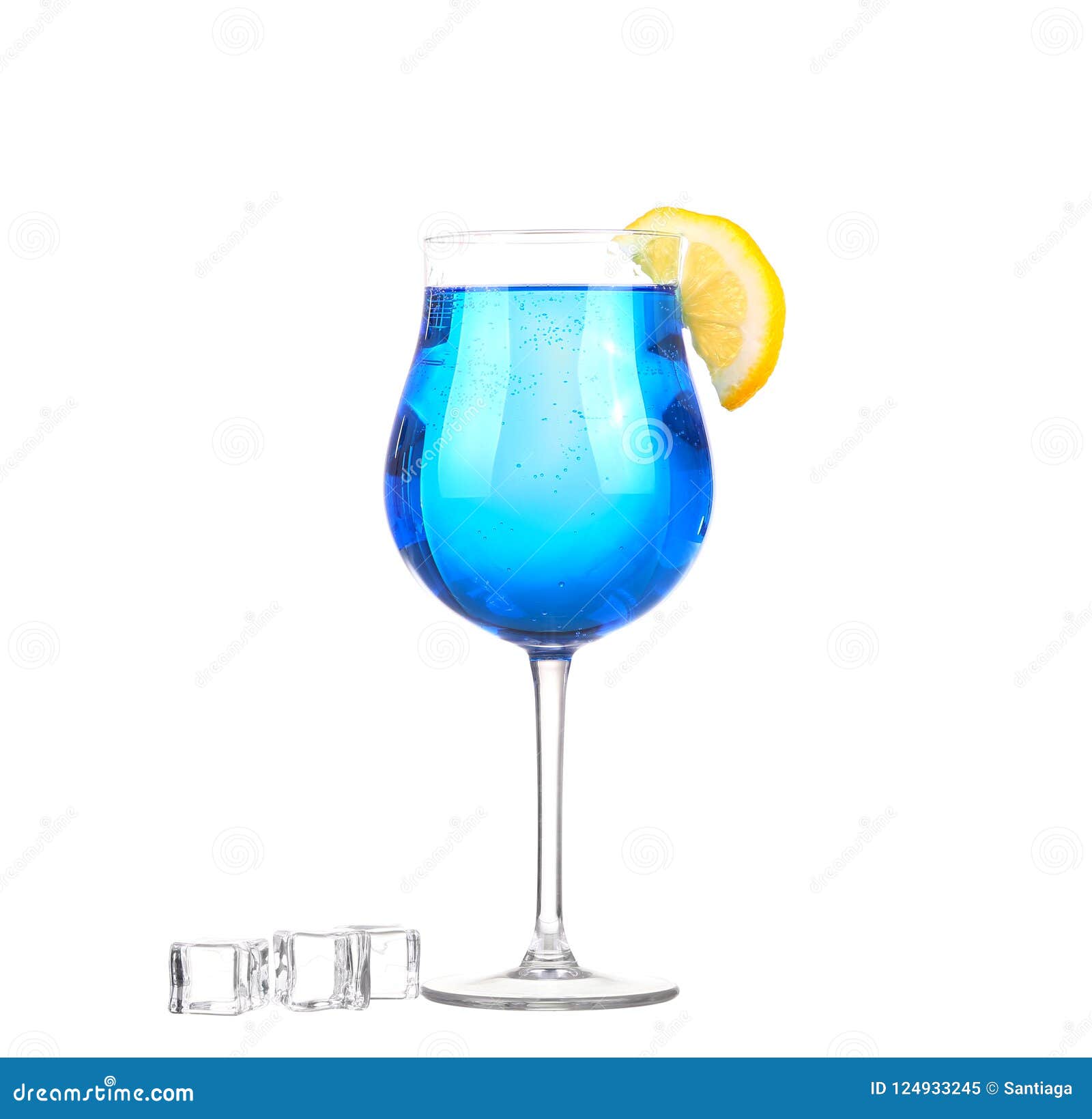 Sprite Drinks Whit Sparkllng Soda and Ice in Glass Isolated on White ...