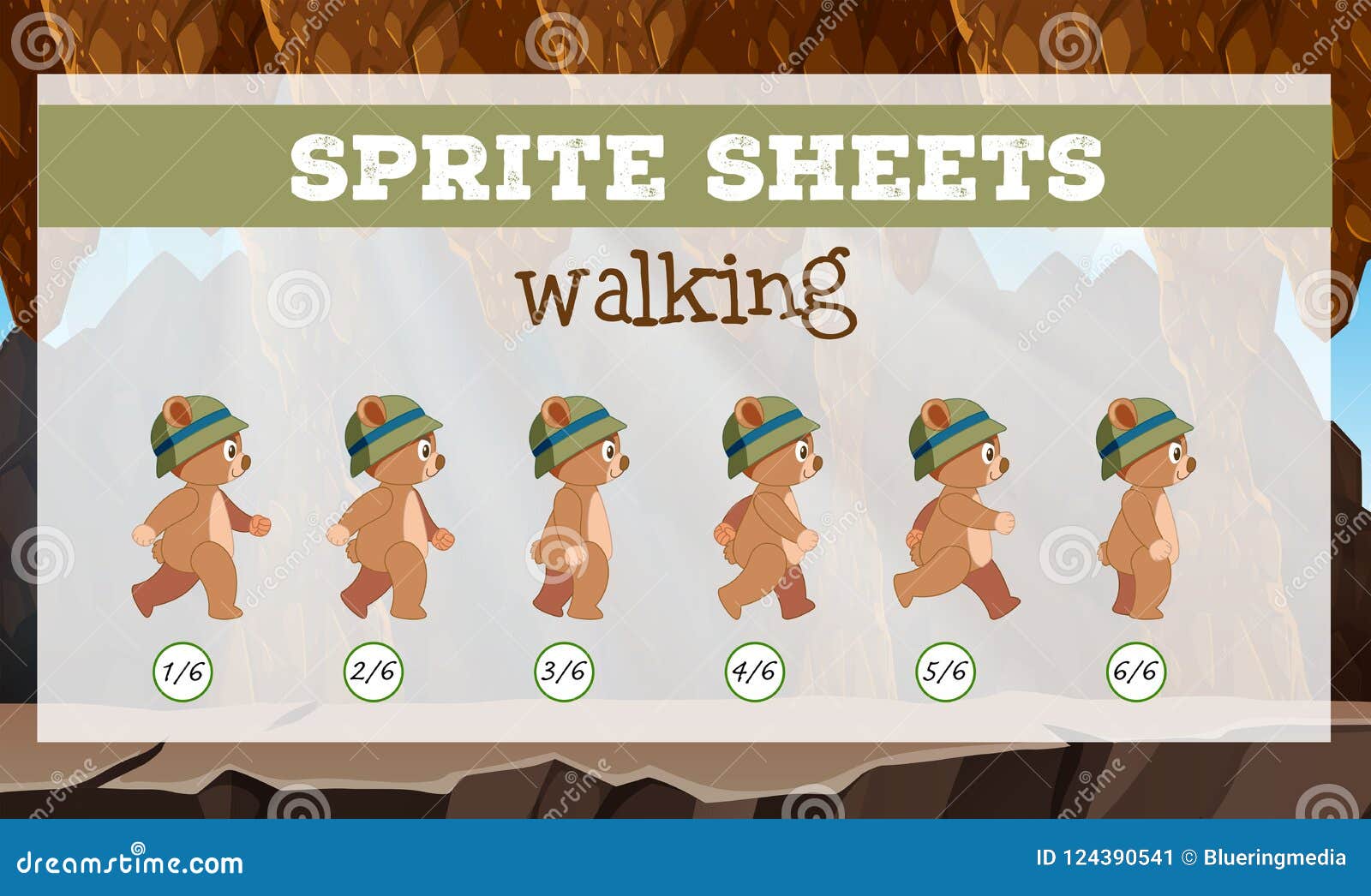 Sprite Sheet Effect Animation Of A Spinning Golden Star Sparkling And ...