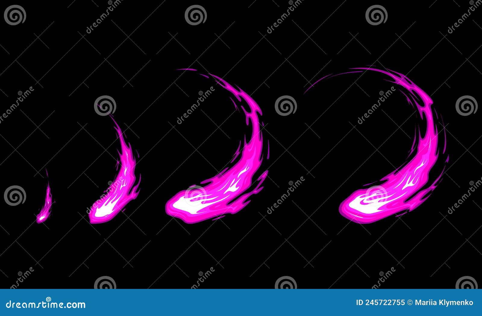 Sprite Sheet Fottacking with a Purple Sword, Magic Strike, or Something ...