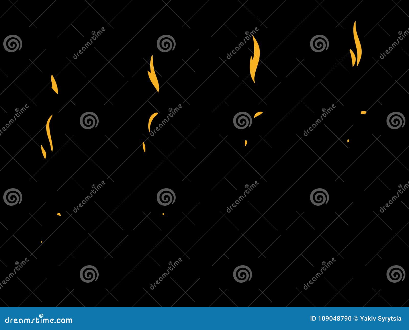 Sprite Sheets Spark. Ready for Games. Stock Illustration - Illustration ...