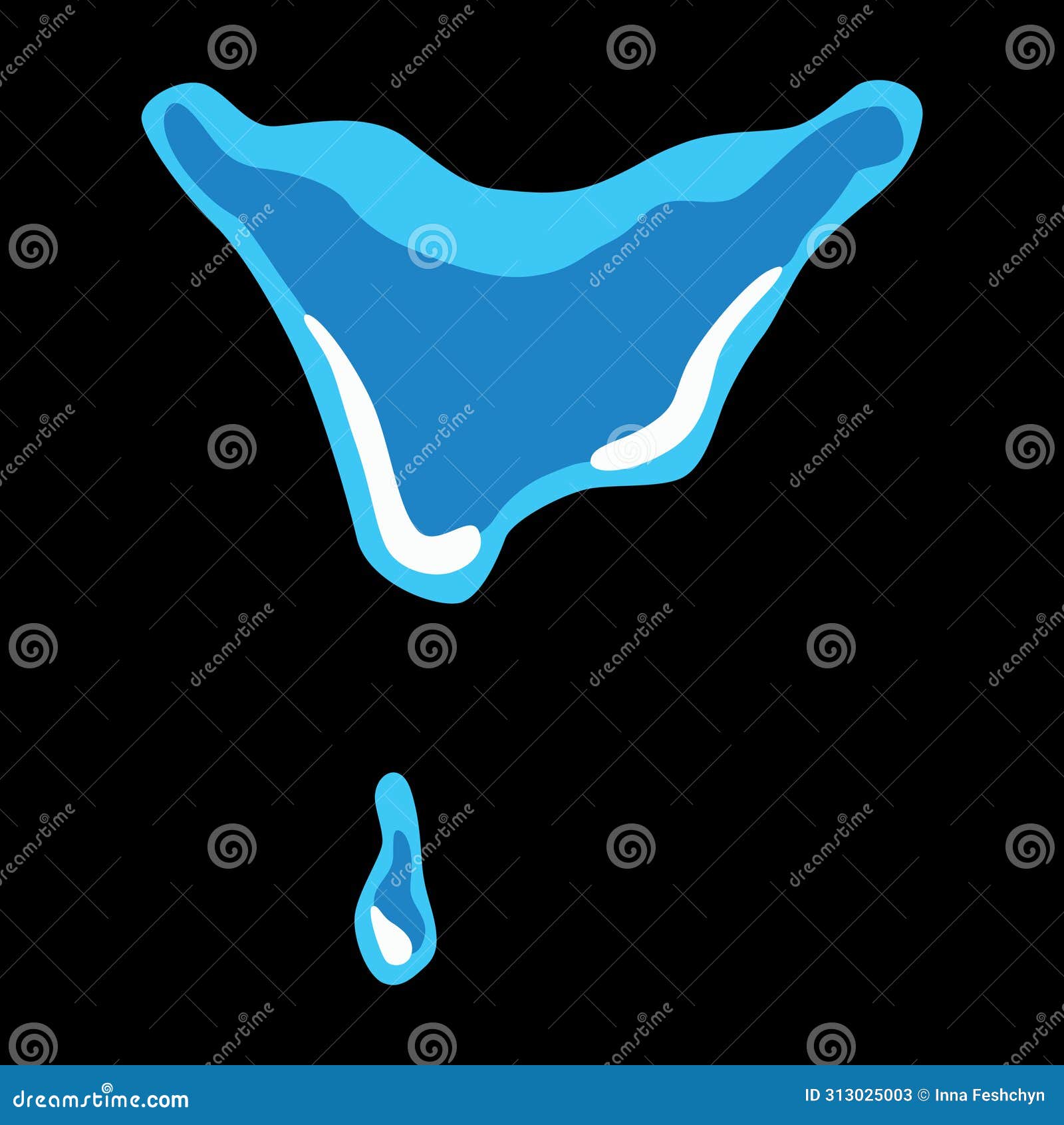 A Sprite Sheet, a Water Trap, a Splash for a Game or a Cartoon Stock ...