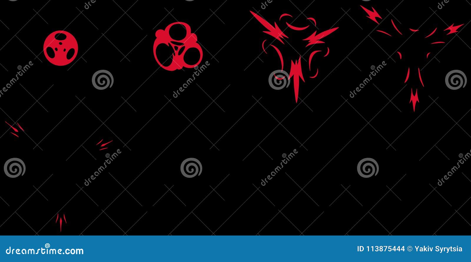 Sprite Sheets Explosion. Ready for Games. Stock Illustration ...