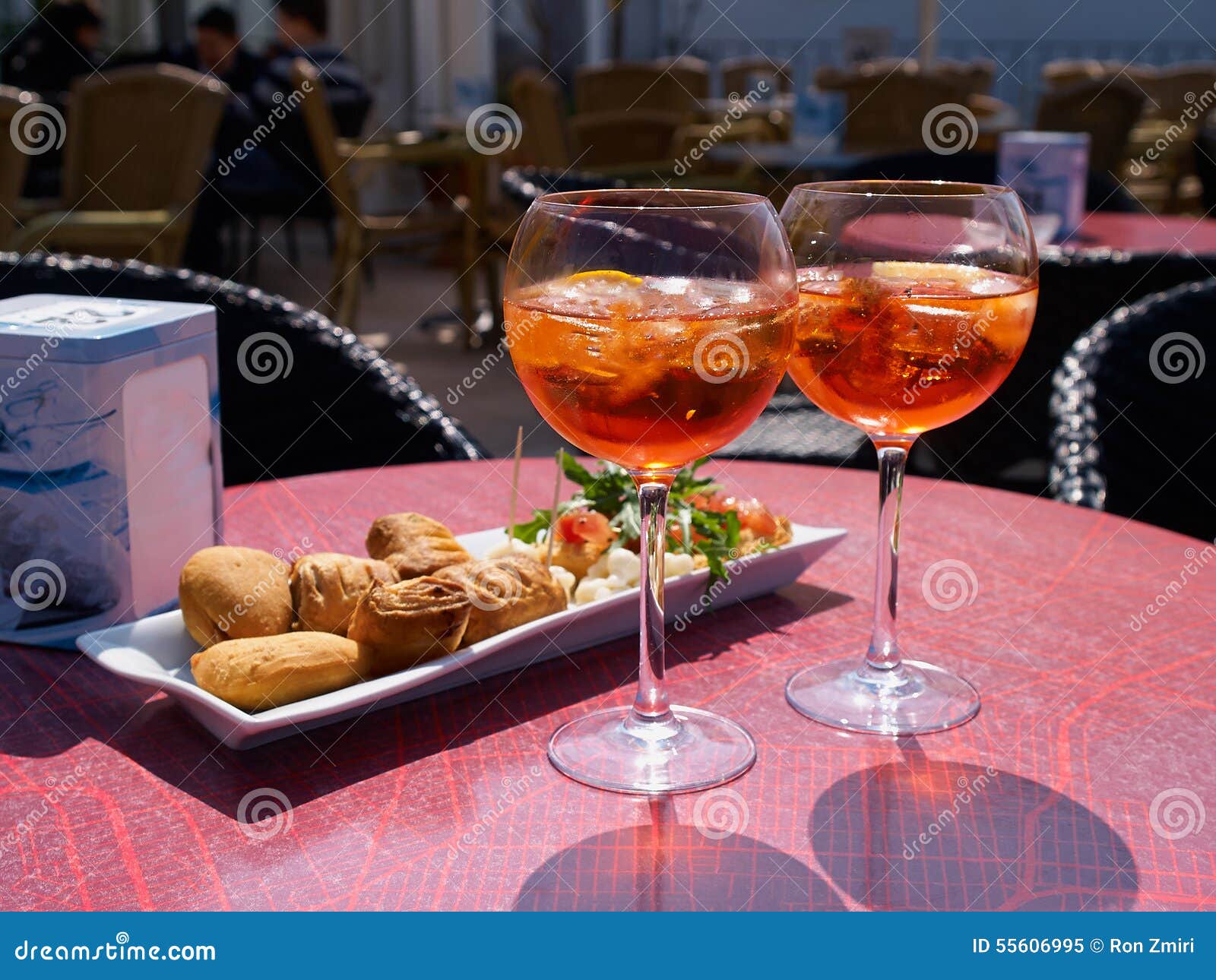 Spritz aperitif in Italy stock image. Image of italy - 55606995
