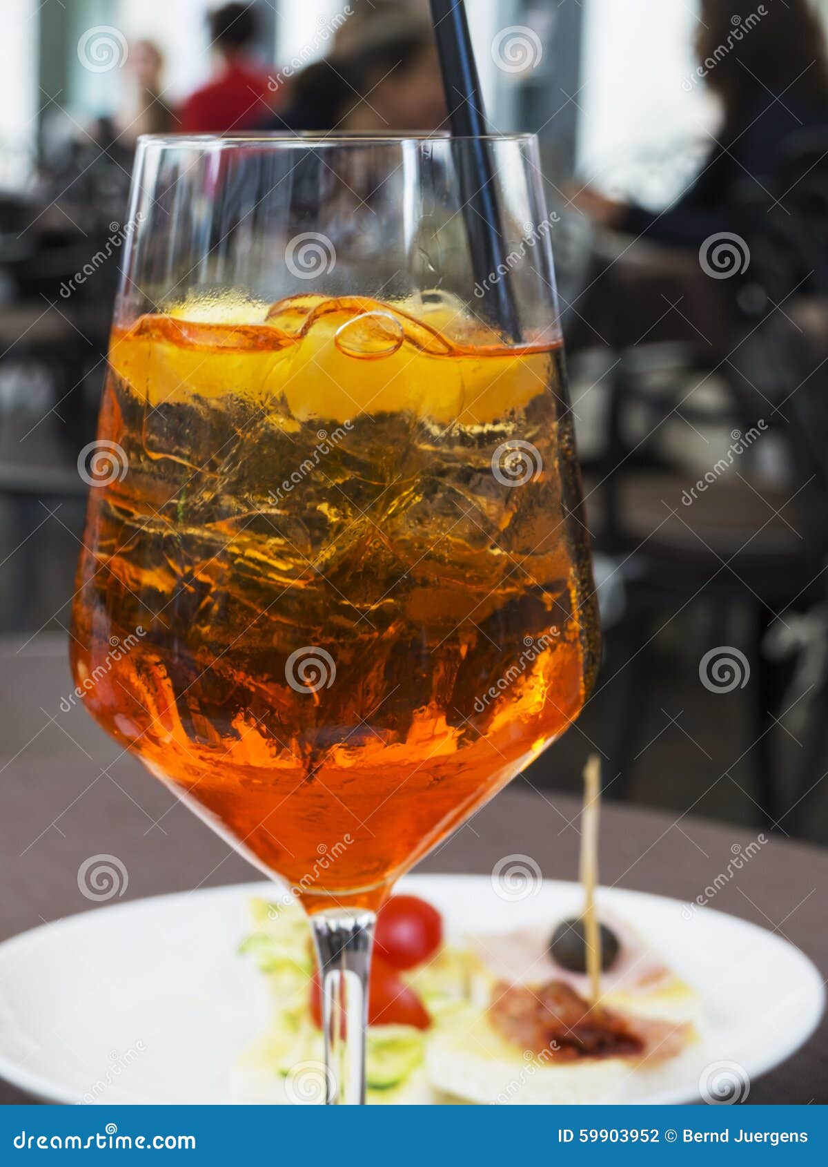 Spritz cocktail stock photo. Image of orange, bubbles - 59903952