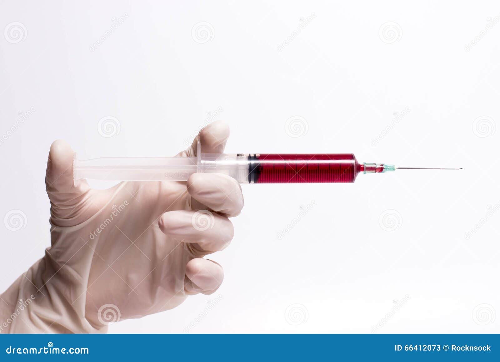 Spritze in der Hand stockbild. Bild von spritze, obacht - 66412073