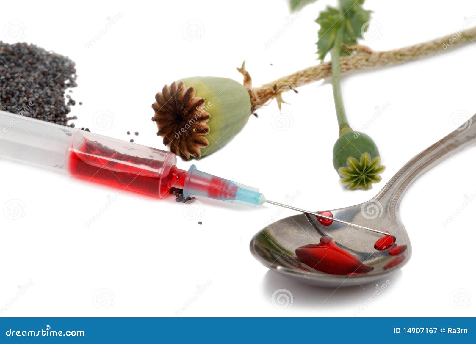 Spritze Und Droge Lizenzfreie Stockfotografie - Bild: 14907167