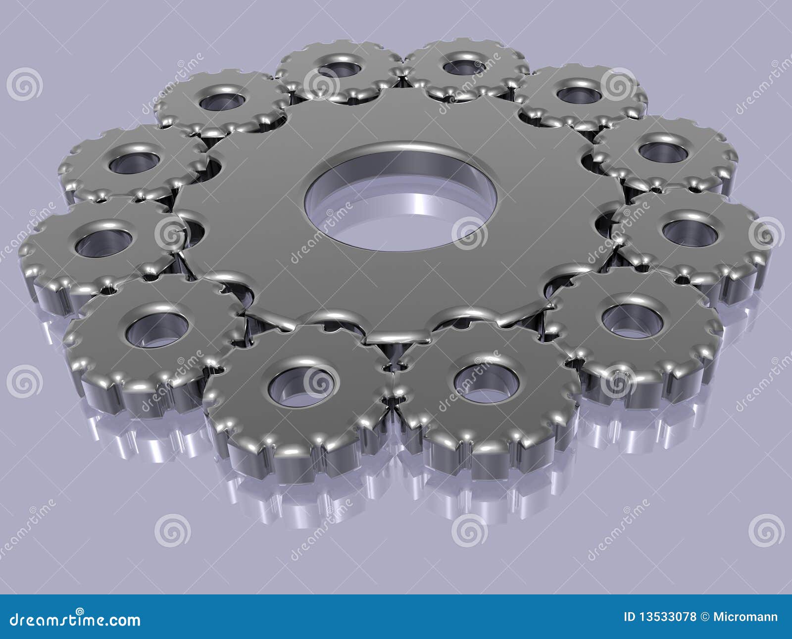 Sprocket - 3D stock illustration. Illustration of technical - 13533078