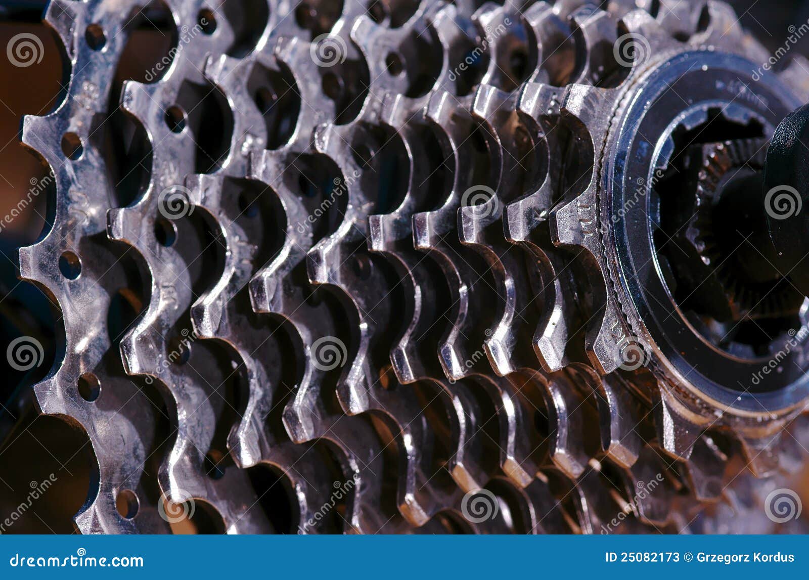 Sprocket wheel stock image. Image of mechanism, wheel - 25082173