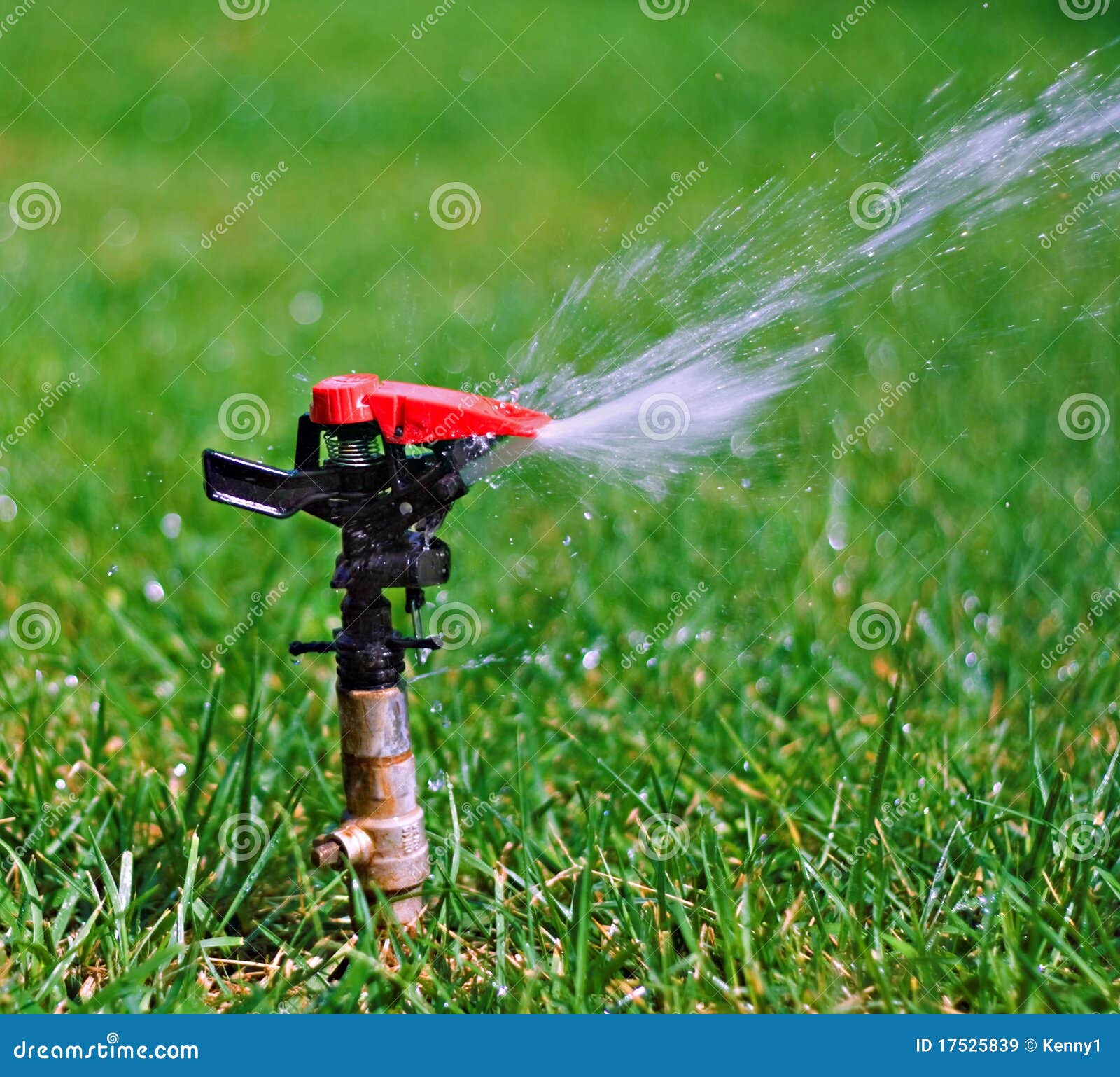 Sproeier 2 van het water stock afbeelding. Image of druppel - 17525839