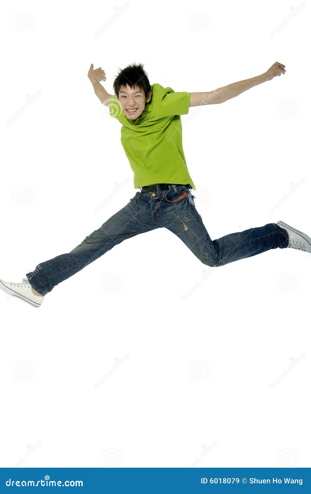 Sprong stock afbeelding. Image of menselijk, lichaam, sport - 6018079