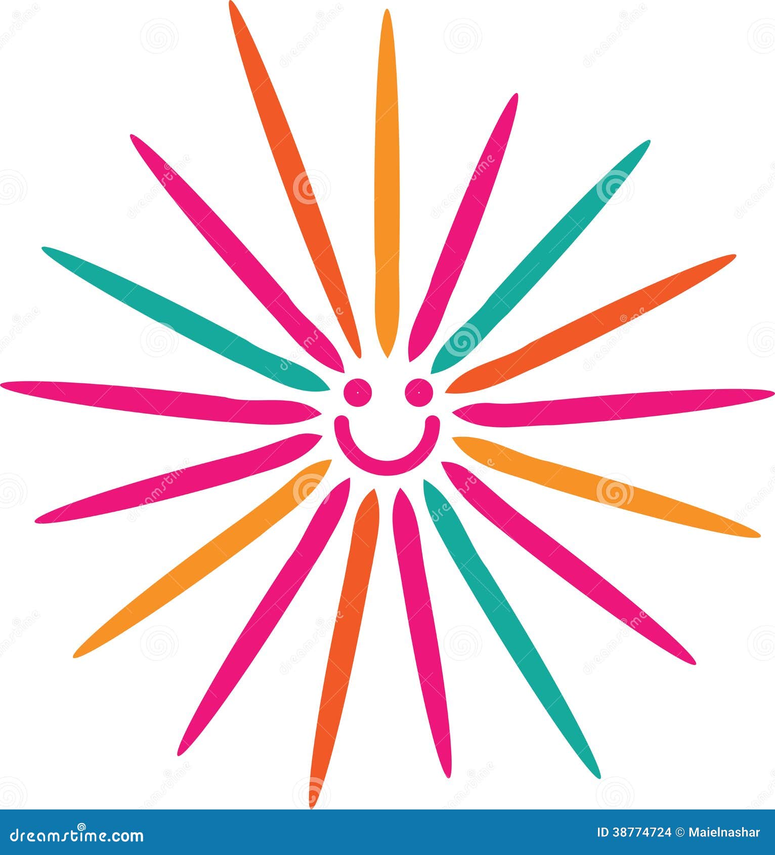 Sprout kids stock illustration. Illustration of babyface - 38774724