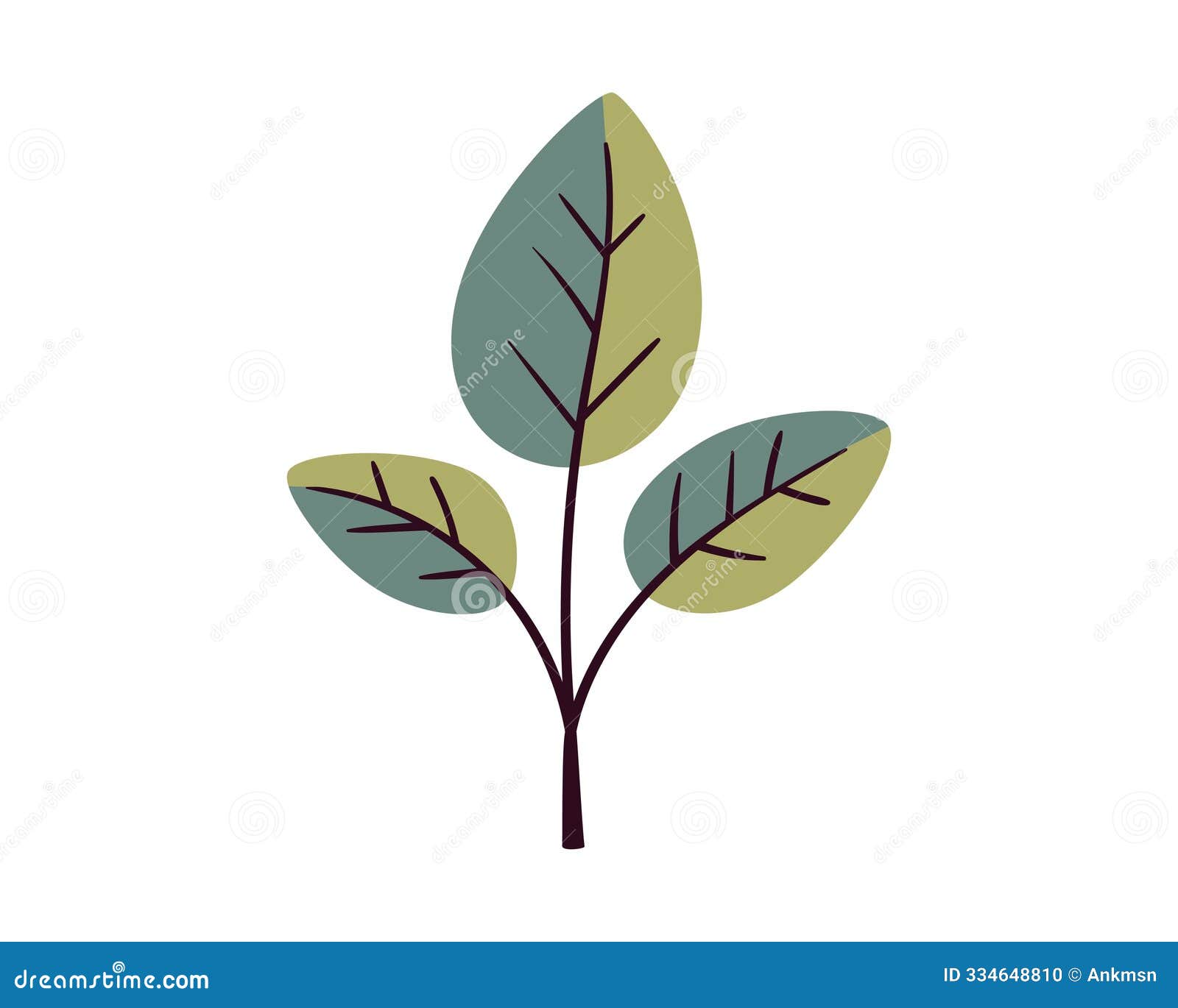 Sprout with Leaf Vector Icon. Plant Symbol of Nature and Environment ...