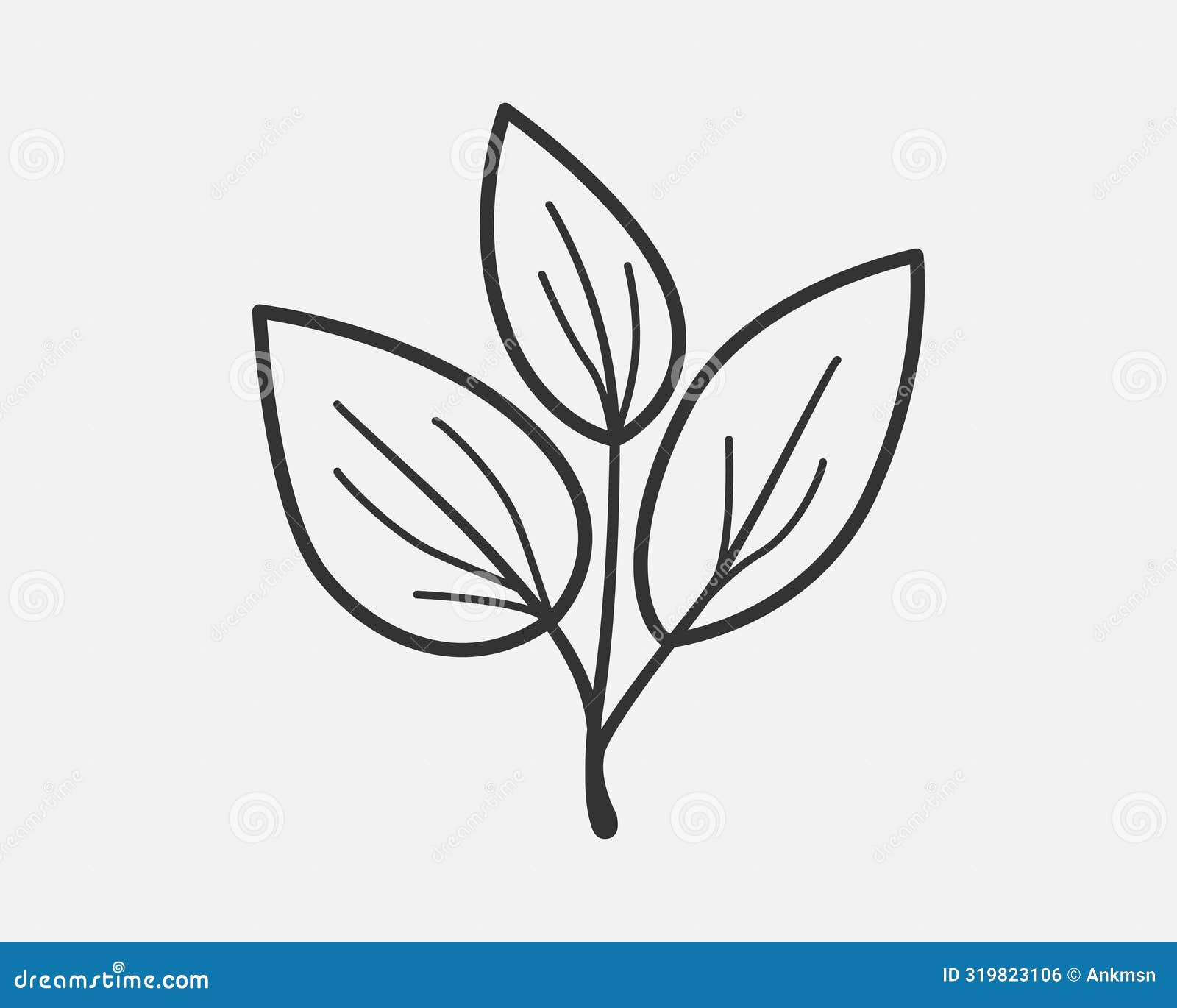 Sprout with Leaf Vector Icon. Plant Symbol of Nature and Environment ...