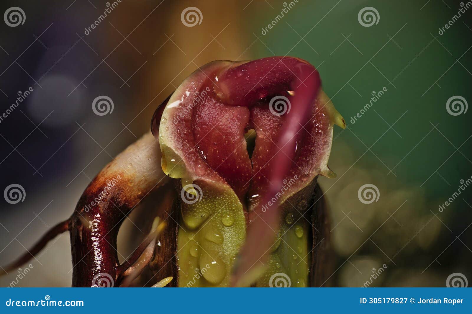 Sprouted mango seed stock image. Image of plant, conditions - 305179827