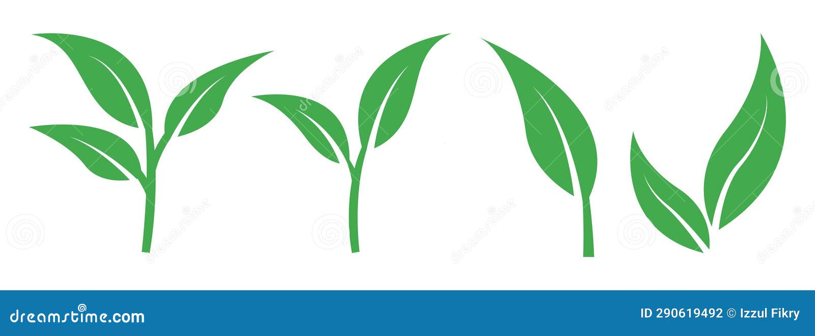 Sprouting Leaf New Plant Icon Logo Stock Vector - Illustration of ...
