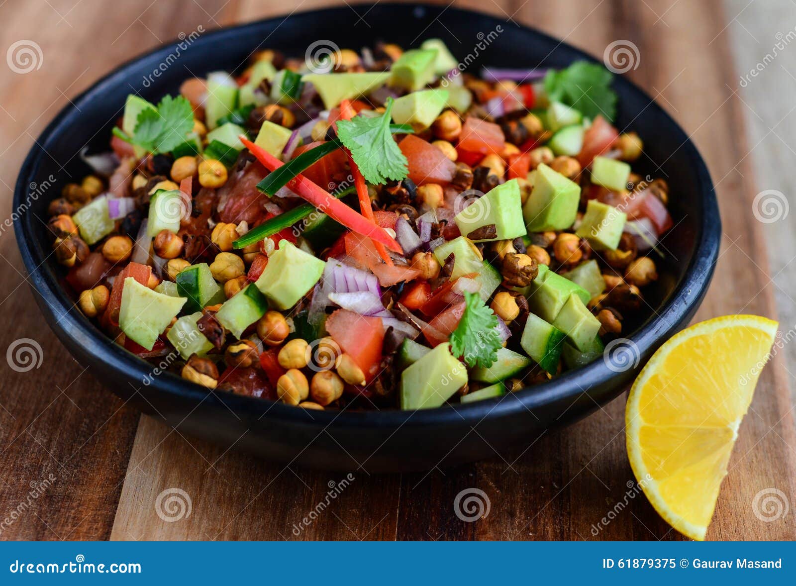 Sprouts chaat stock image. Image of avocado, moong, onion - 61879375