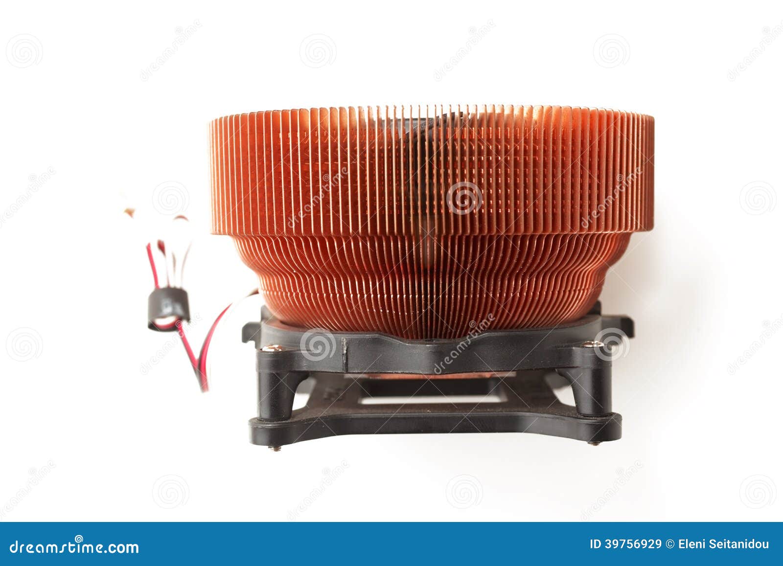 Pc Processor Heat Sink Or Computer Processor Cooler Or Radiator On Computer Motherboard Cpu And