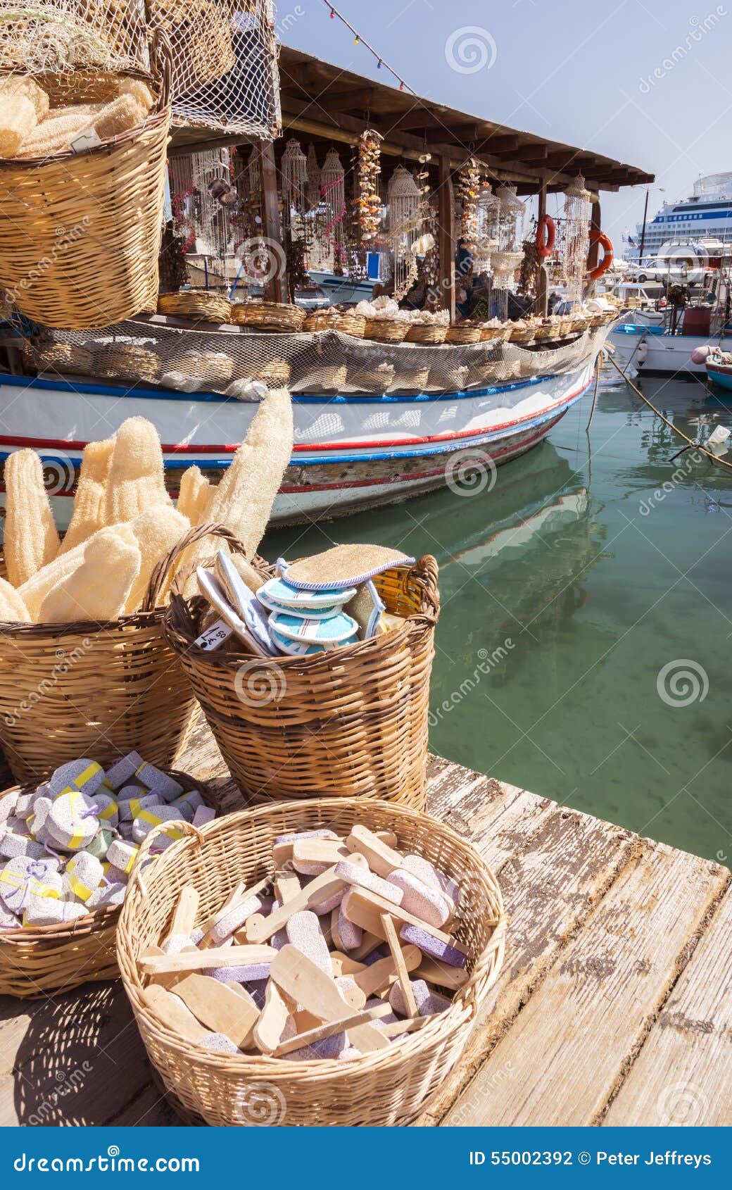 Spugne Naturali Rodi, Grecia Fotografia Stock - Immagine di ...