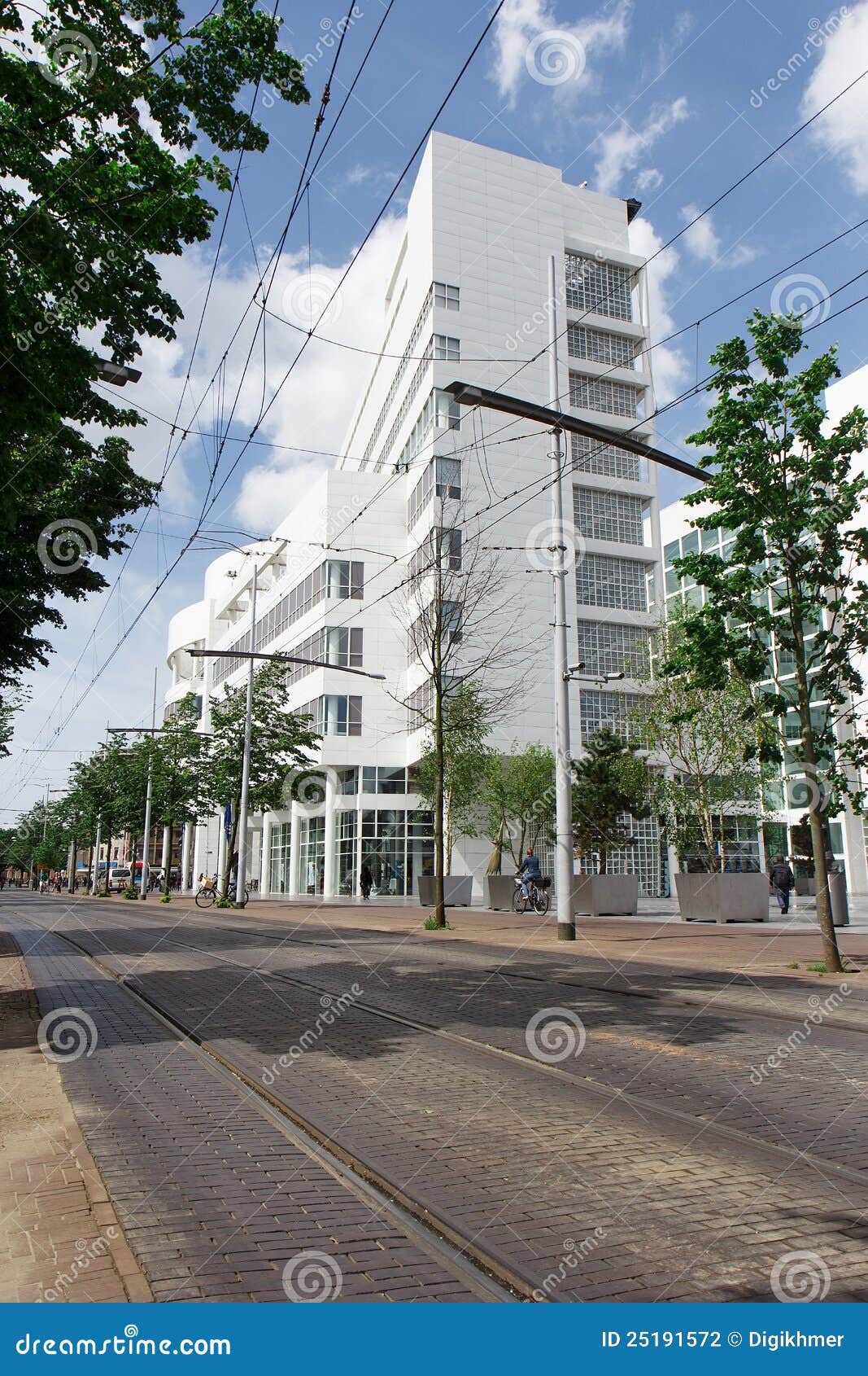 Spui, Den Haag Library stock photo. Image of dutch, windows - 25191572