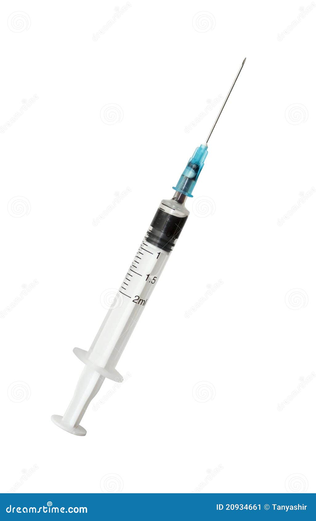 Spuit stock afbeelding. Image of apparatuur, gezondheid - 20934661