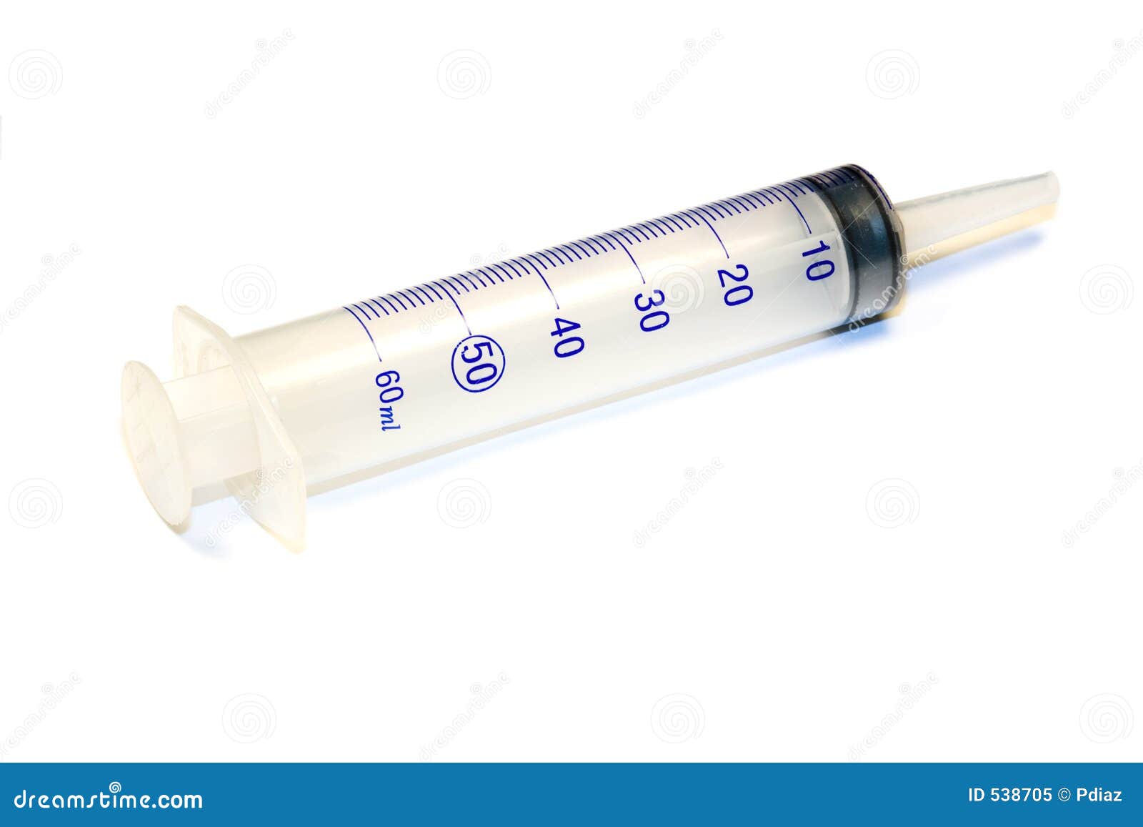 Spuit stock afbeelding. Image of remedie, behandeling, medisch - 538705