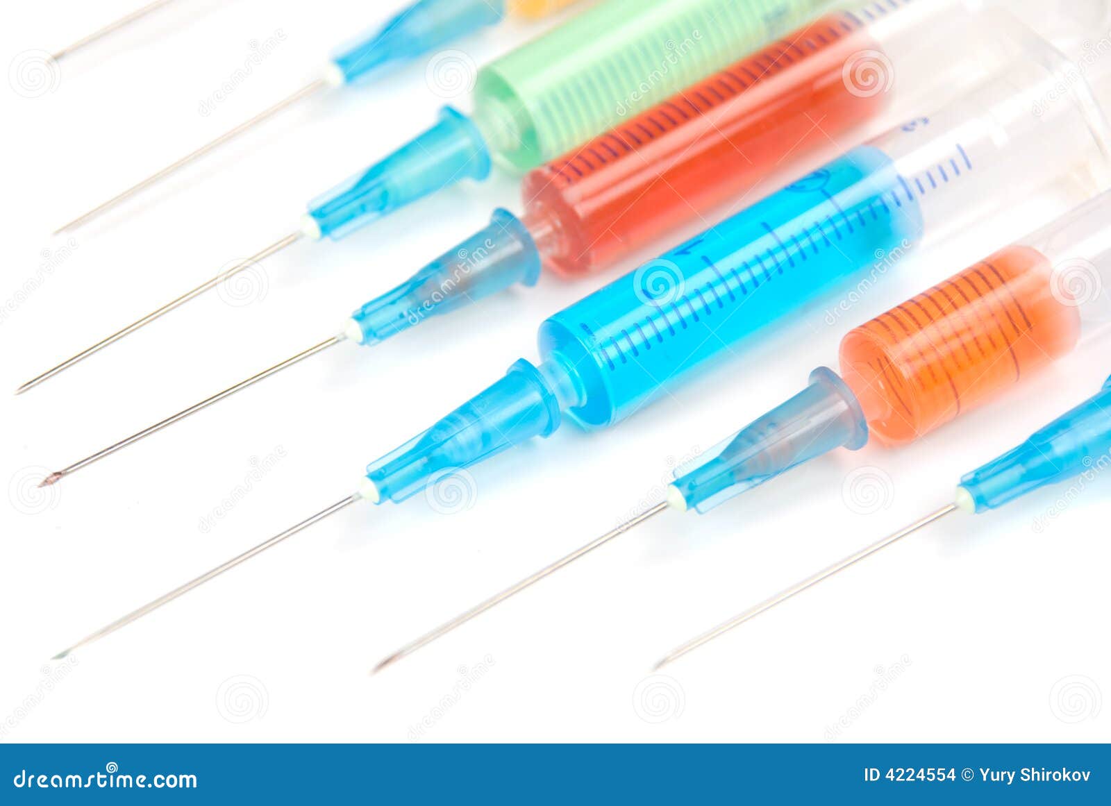 Spuiten stock foto. Image of geneesmiddel, bescherming - 4224554