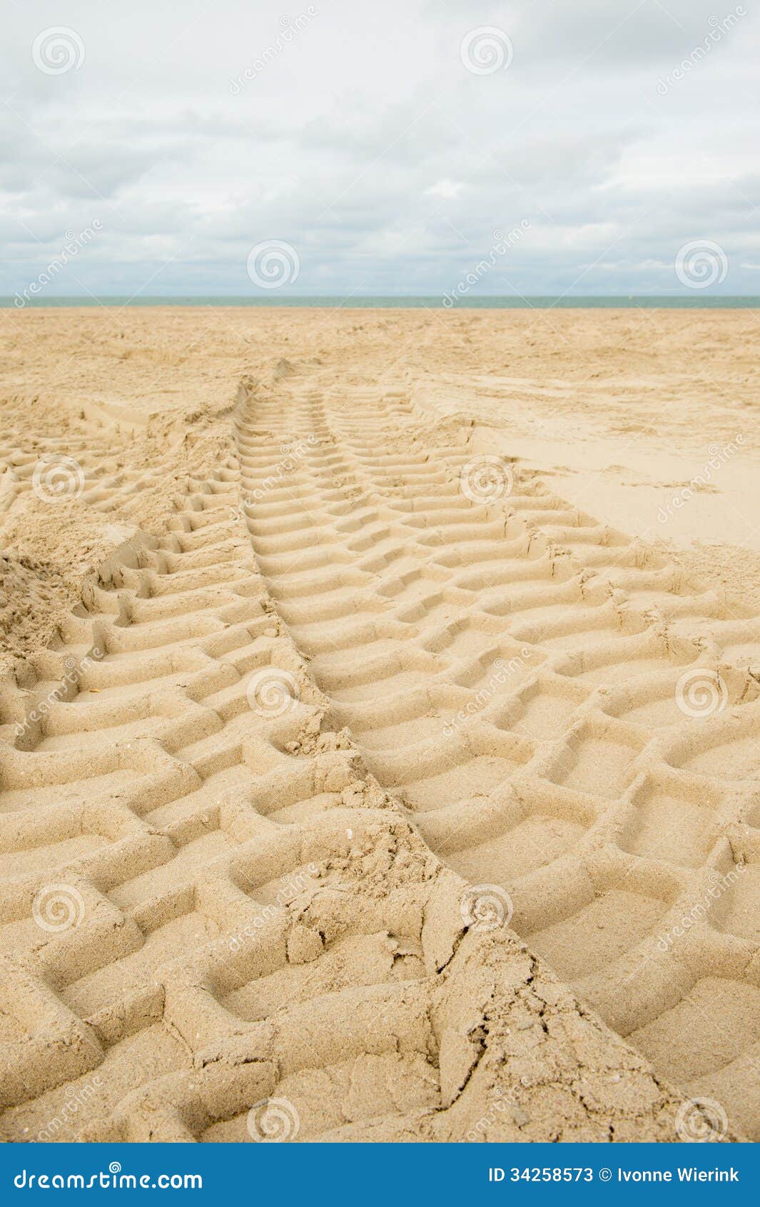 Spur at ampty beach stock image. Image of nature, holland - 34258573