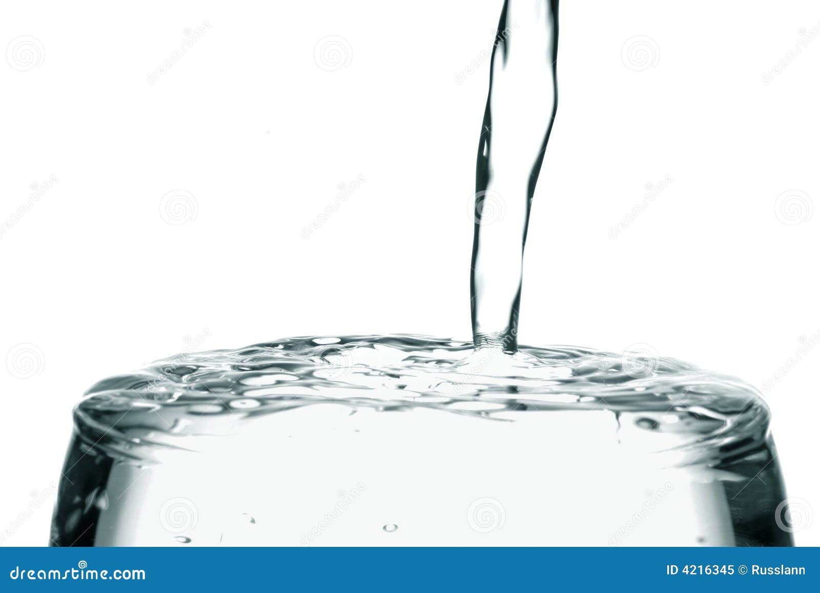 Spurt of pure water stock image. Image of translucent - 4216345