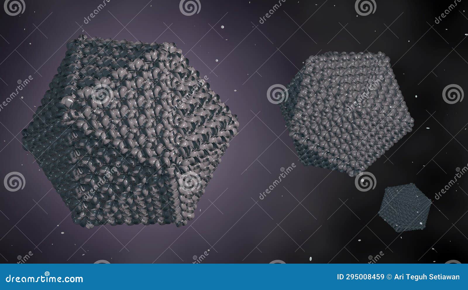 Sputnik Known As a Virophage Stock Illustration - Illustration of ...