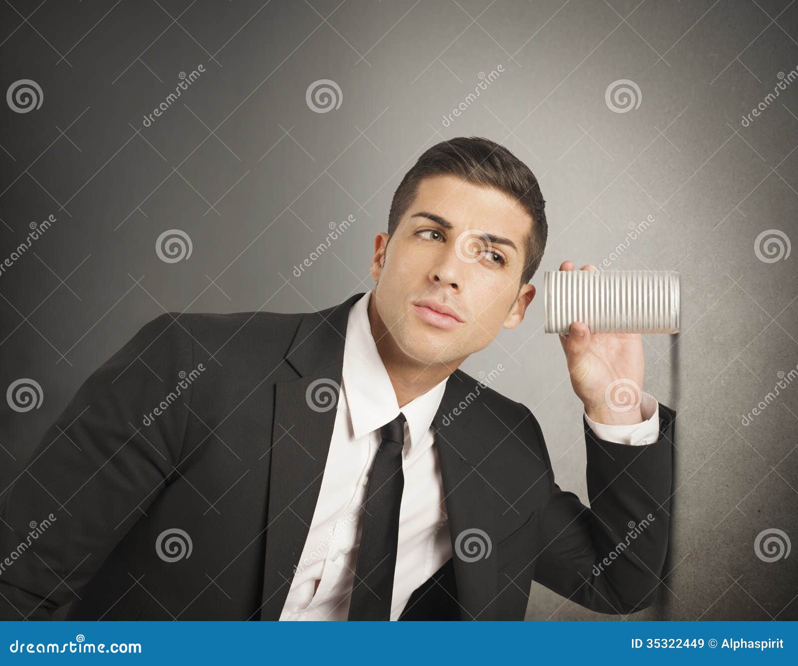 Spy stock image. Image of nosy, wonder, stupor, wall - 35322449