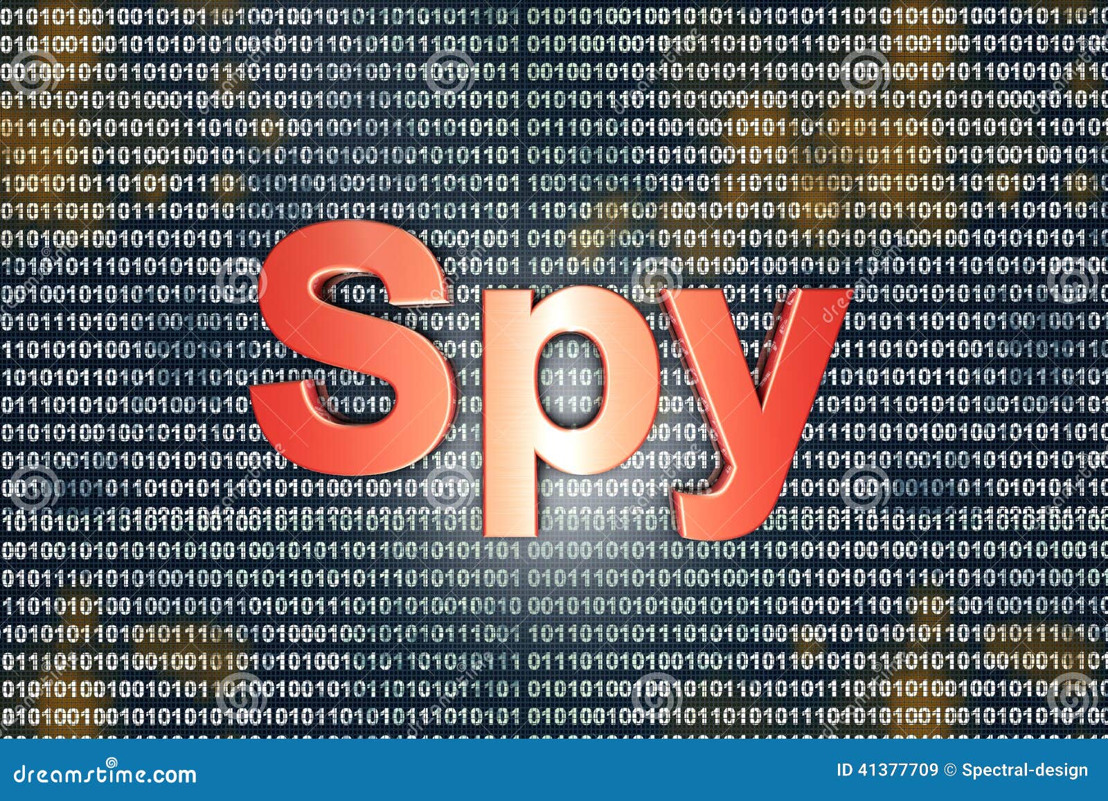 Spy stock illustration. Illustration of code, number - 41377709