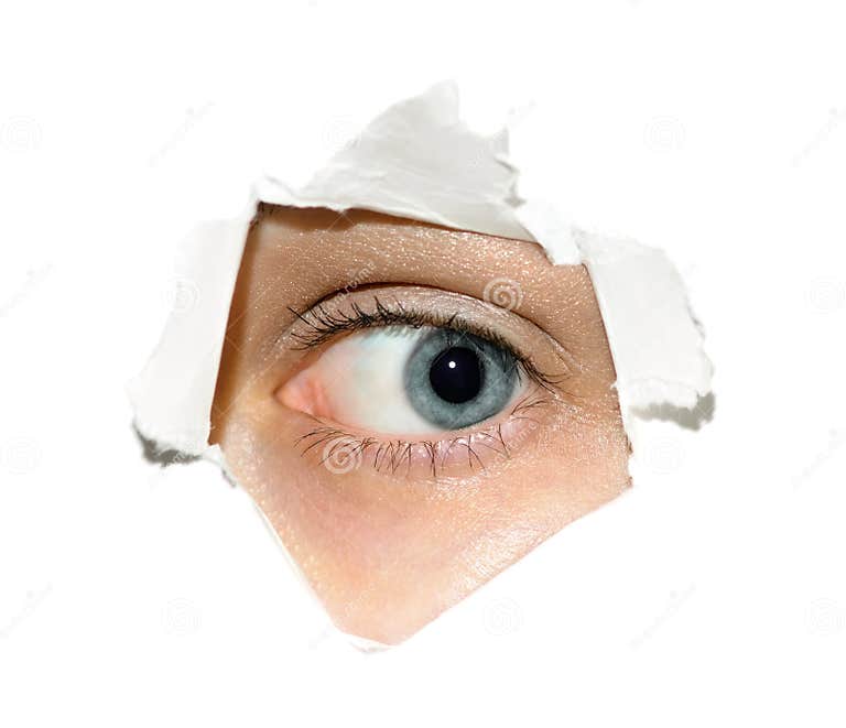 Spy eye stock image. Image of white, women, person, ideas - 29487451