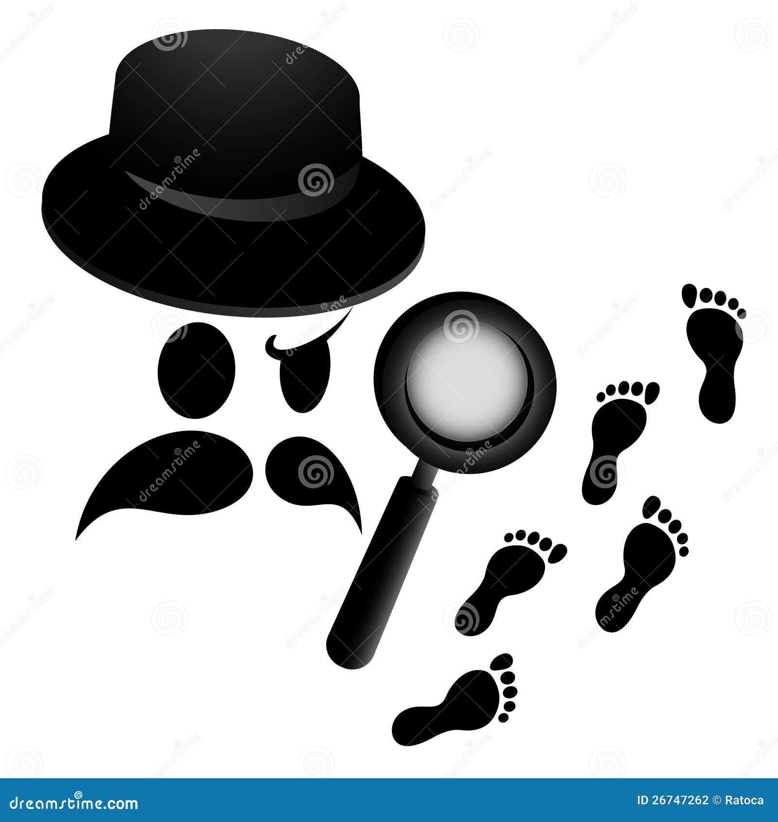 Spy face stock vector. Illustration of hide, spying, dark - 26747262