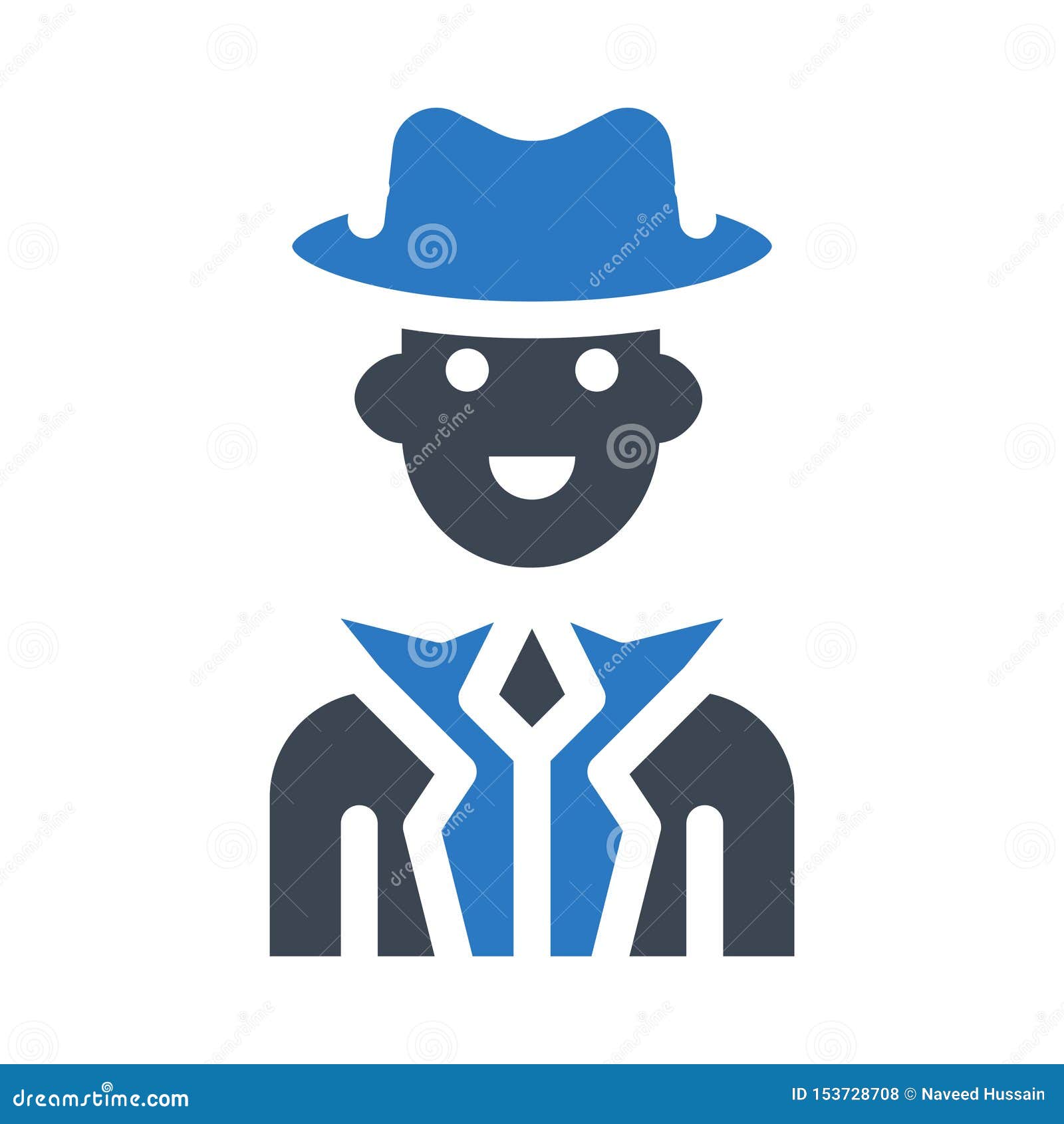 Spy Glyph Colour Line Vector Icon Stock Vector - Illustration of apps ...