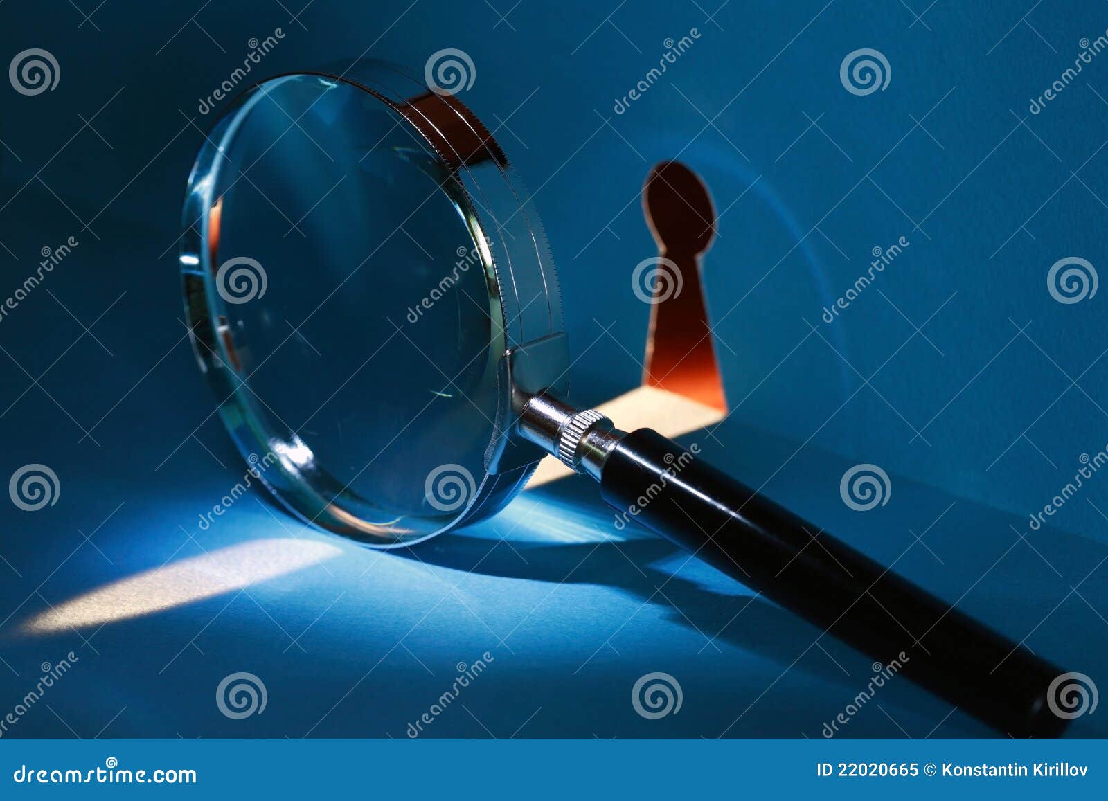Spy through Keyhole stock image. Image of curiosity, security - 22020665