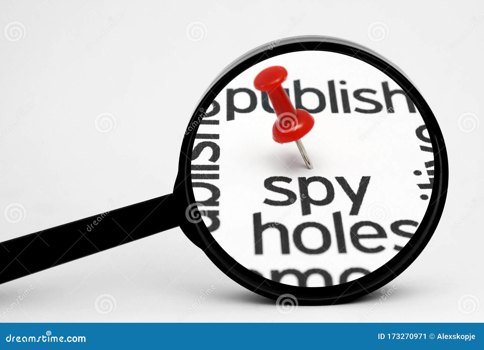 Spy search concept stock image. Image of spying, privacy - 173270971