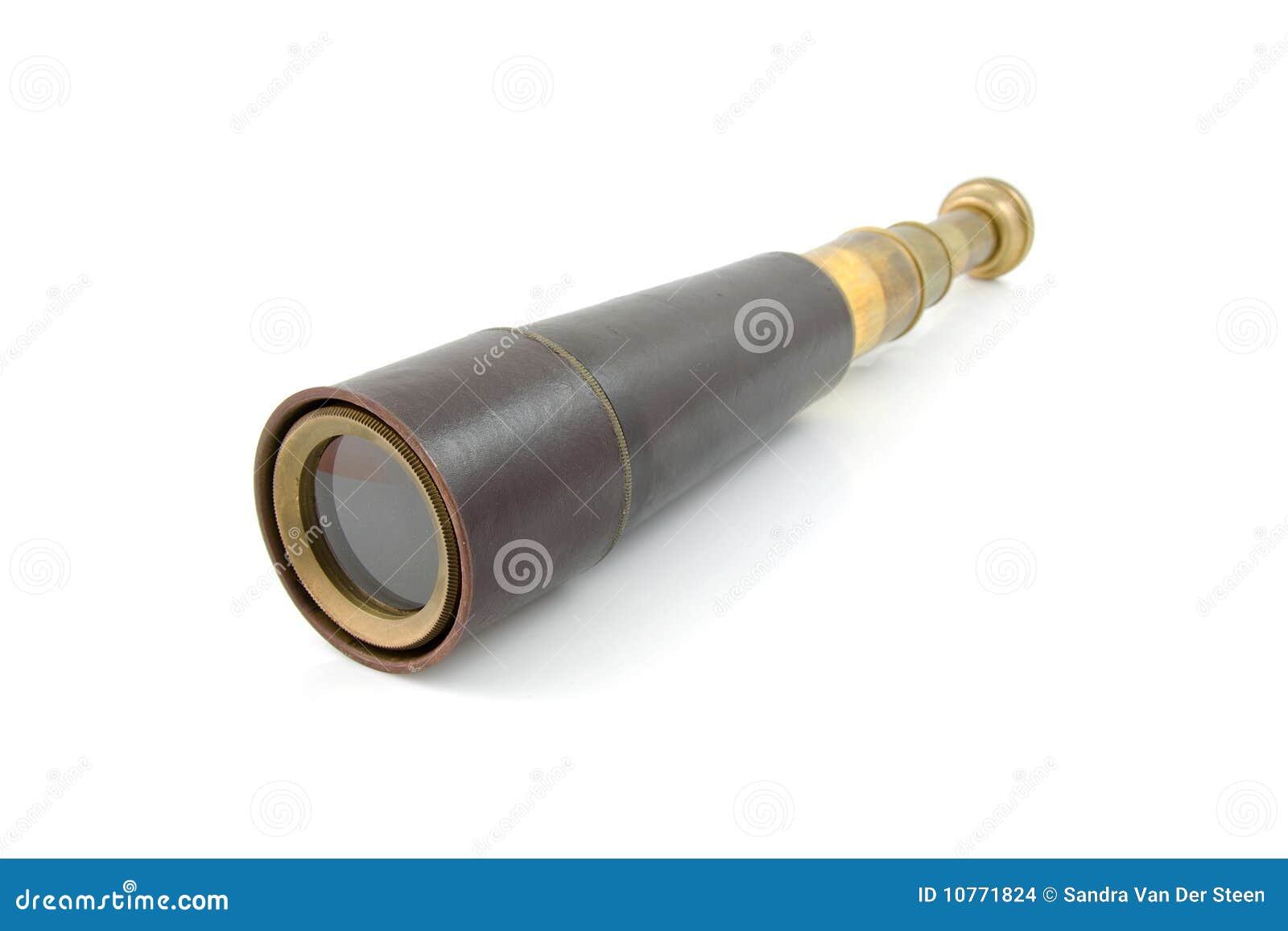 Spyglass Pirate Scope Monocular Stock Photo - Image of spyglass ...