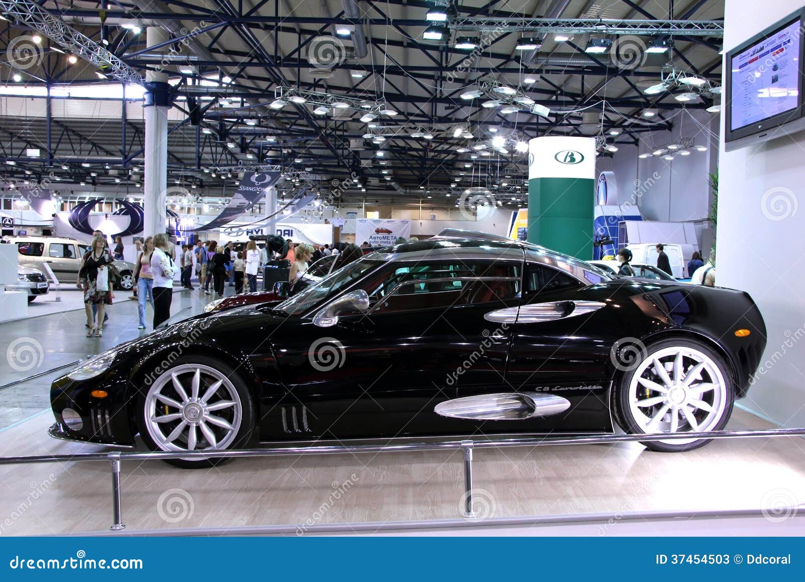 Spyker C8 Laviolette editorial stock photo. Image of automobile - 37454503