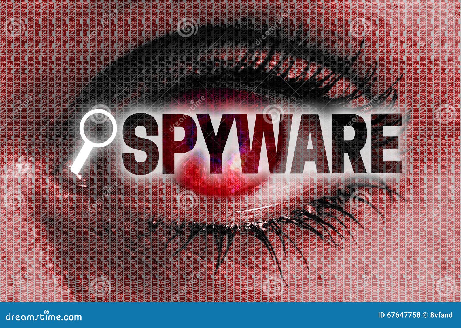 Spyware Eye Looks at Viewer Concept Stock Photo - Image of spyware ...