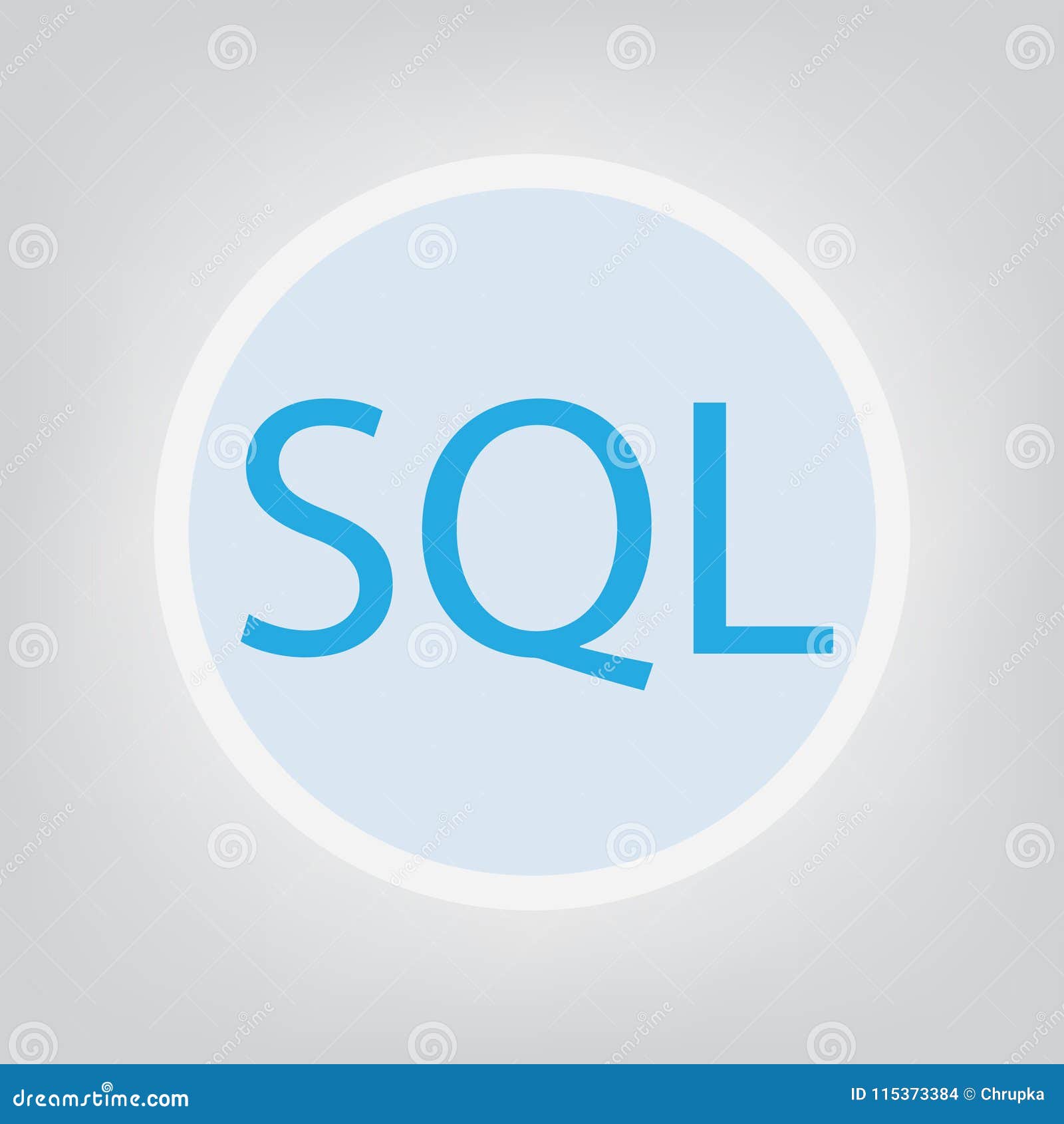 SQL Structured Query Language Concept Editorial Stock Image ...