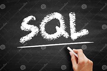 SQL Structured Query Language - Standardized Language for Defining and ...