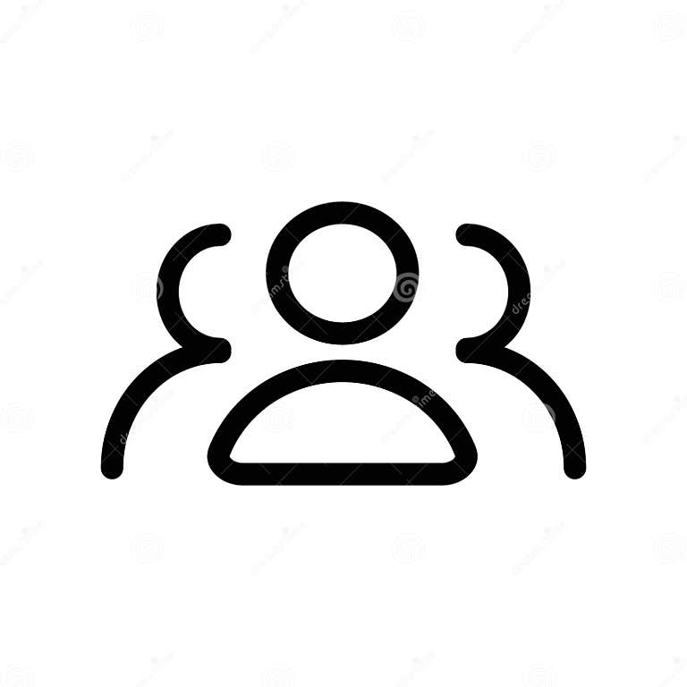 Squad Icon Design in Filled and Outlined Style Stock Vector ...