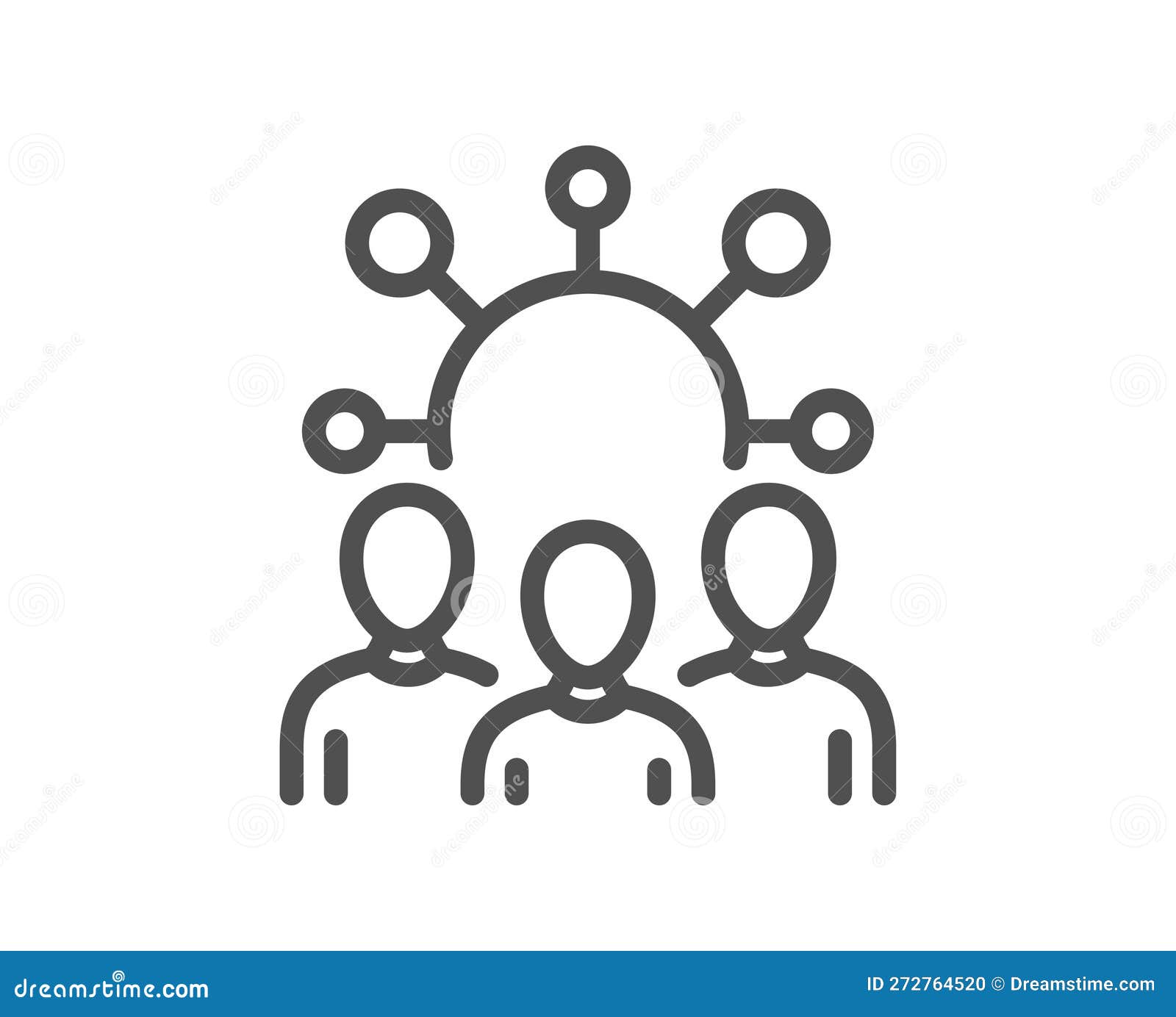 Squad Line Icons Collection. Team, Unity, Bond, Comrades, Group ...