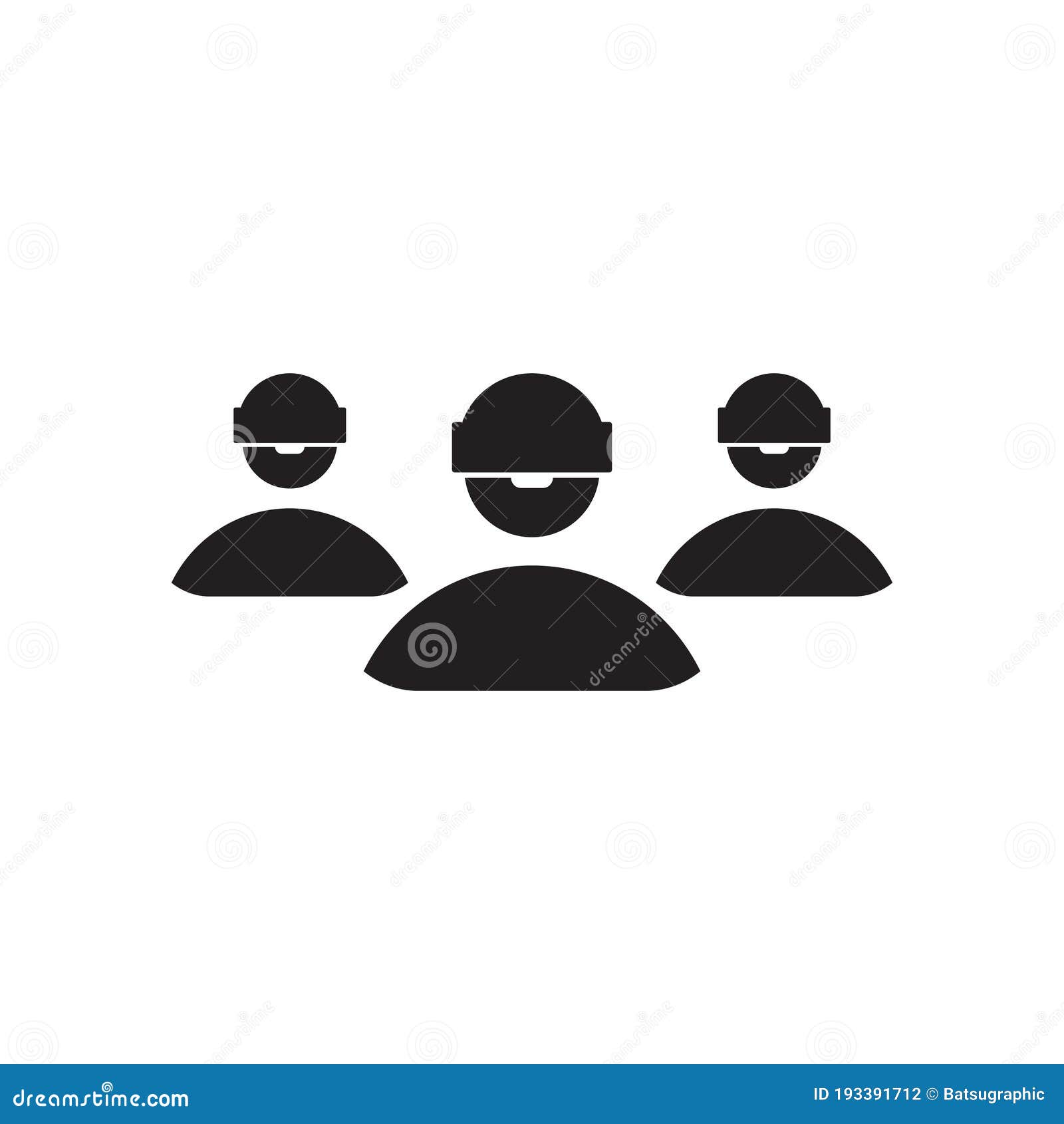 Squad Vector Icon Logo Design Stock Vector - Illustration of simple ...