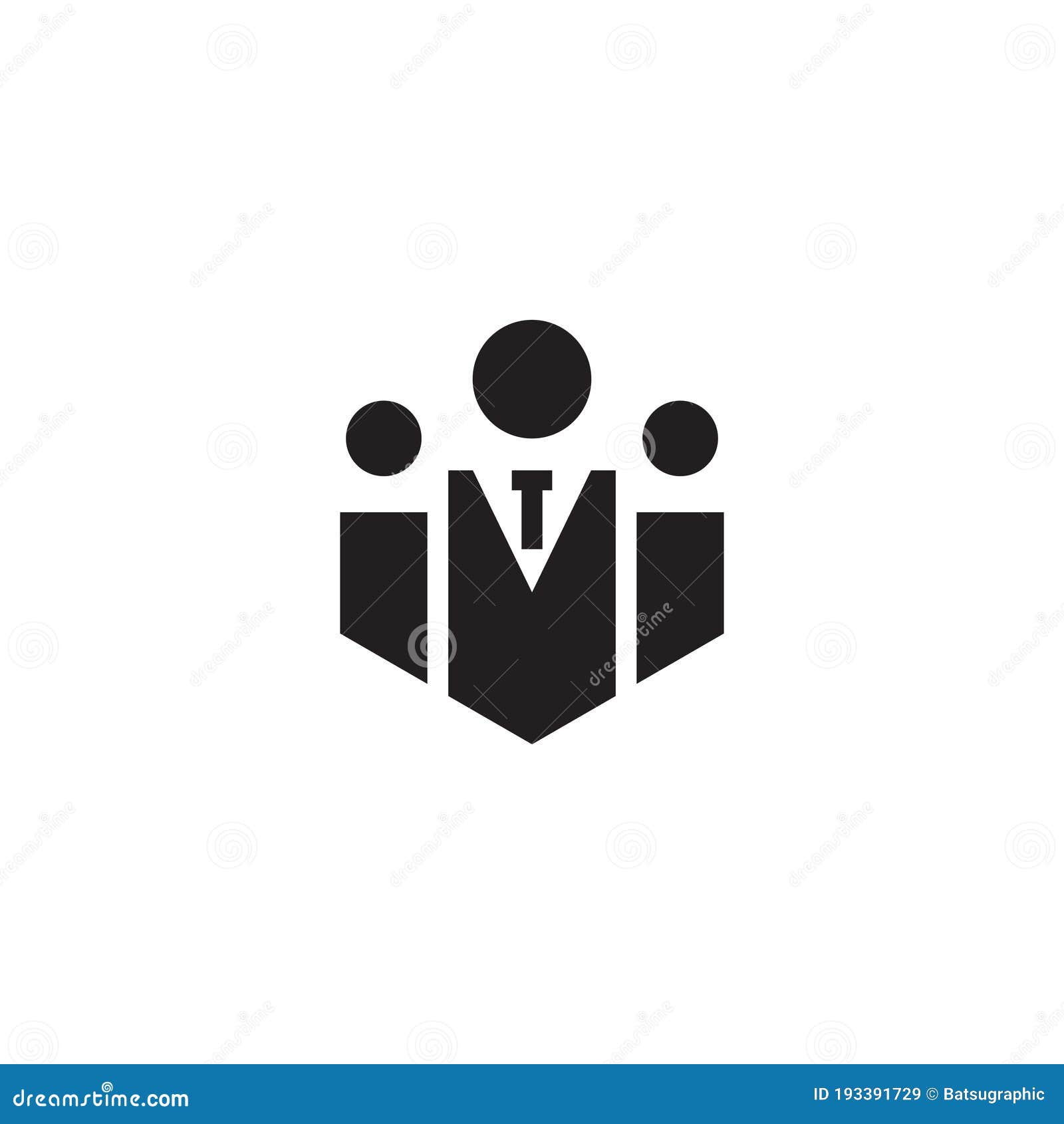 Squad Vector Icon Logo Design Stock Vector - Illustration of teamwork ...