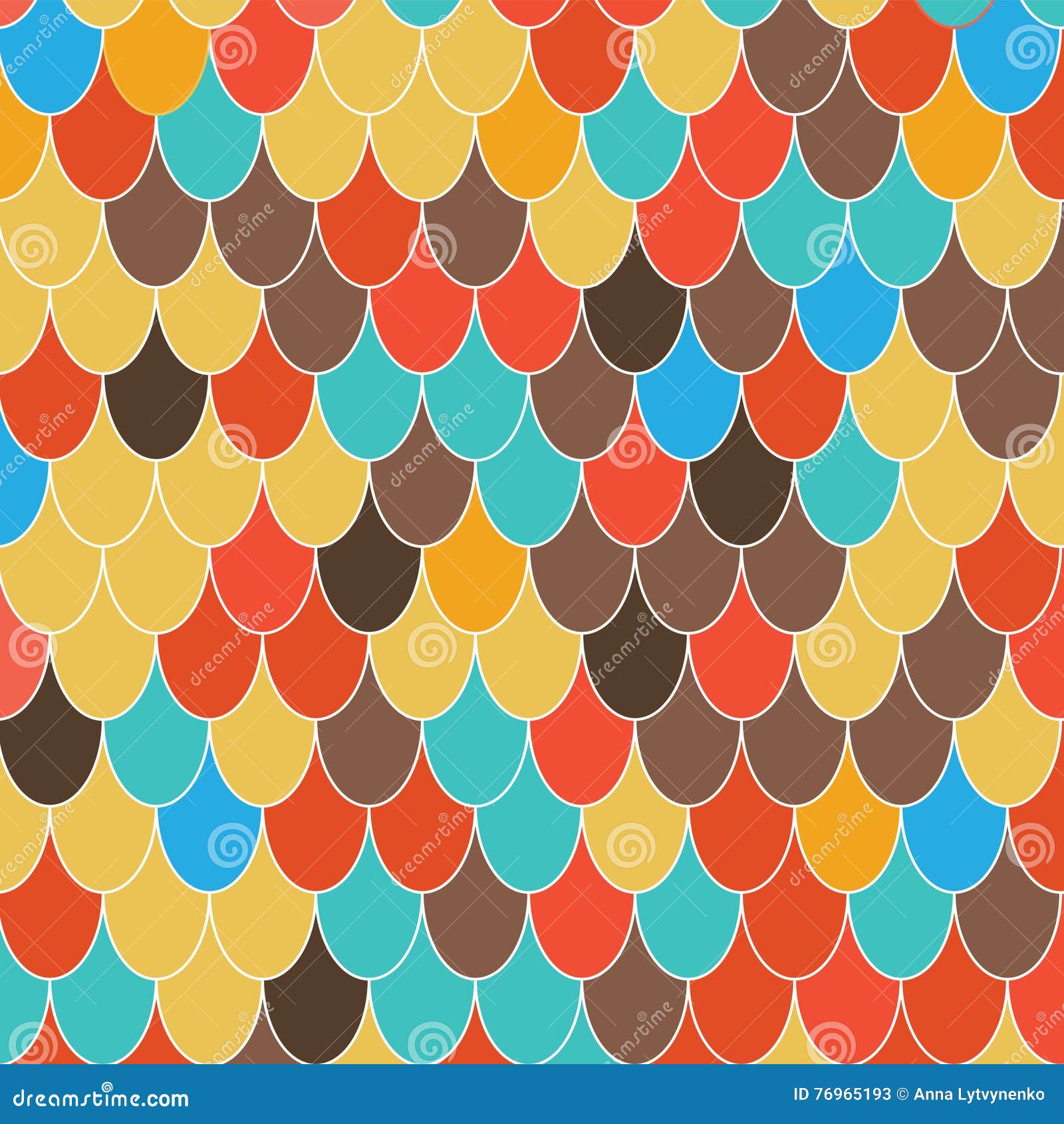 Squame marocchine illustrazione di stock. Illustrazione di pesci - 76965193