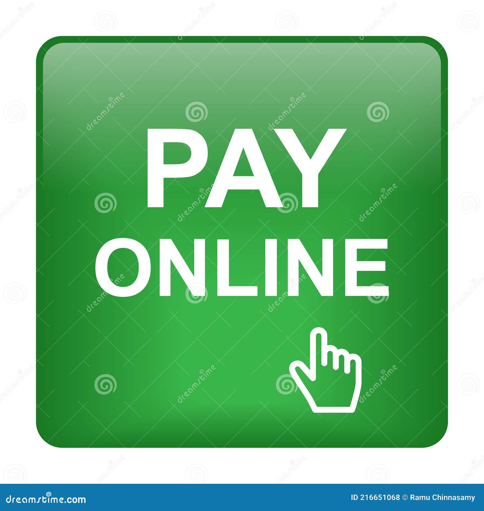 Pay online button icon stock illustration. Illustration of choice ...