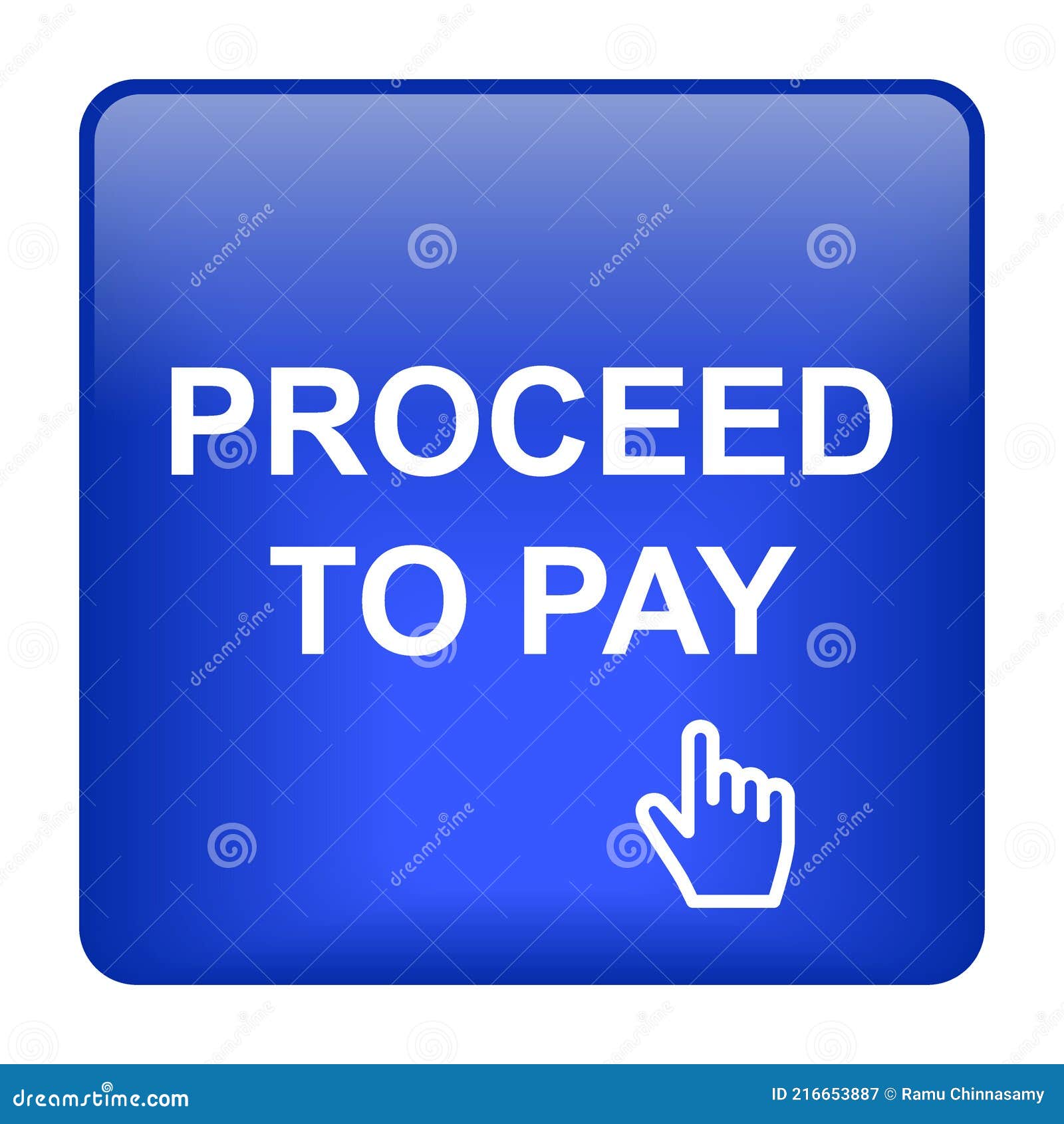 Proceed to pay button stock illustration. Illustration of availability ...