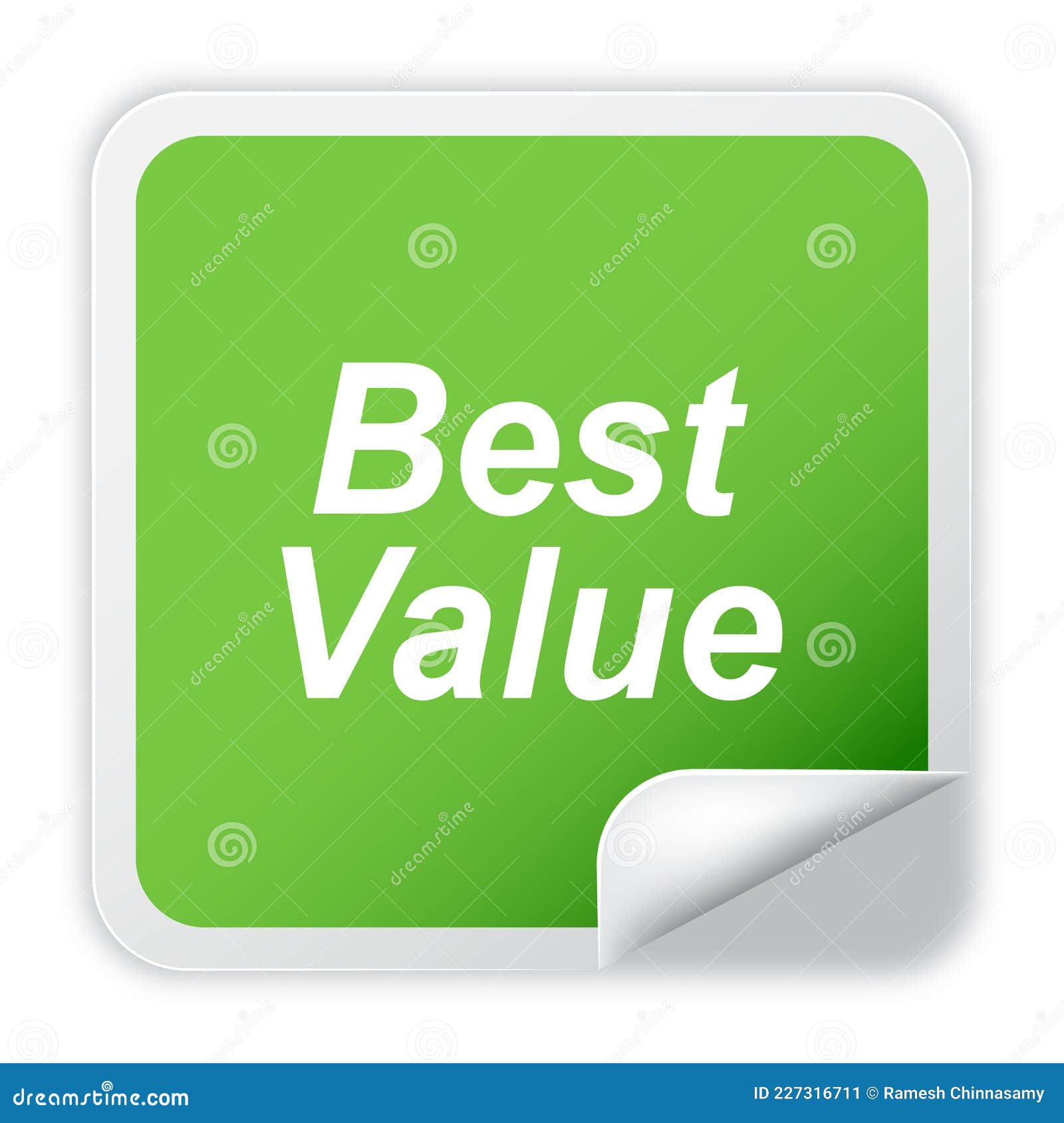 Best Value Sticker Vector Illustration Stock Illustration ...