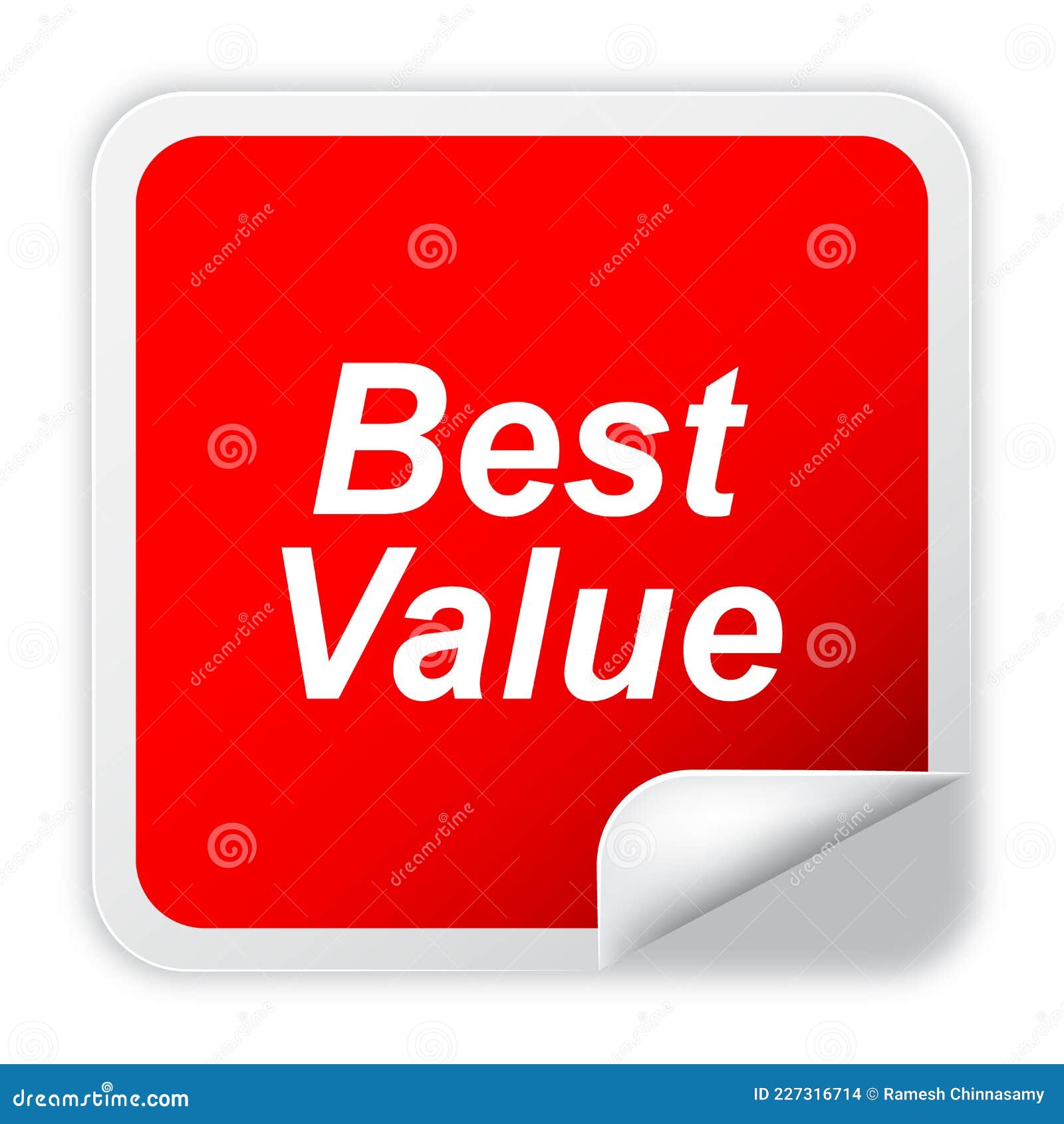 Best Value Sticker Vector Illustration Stock Illustration ...